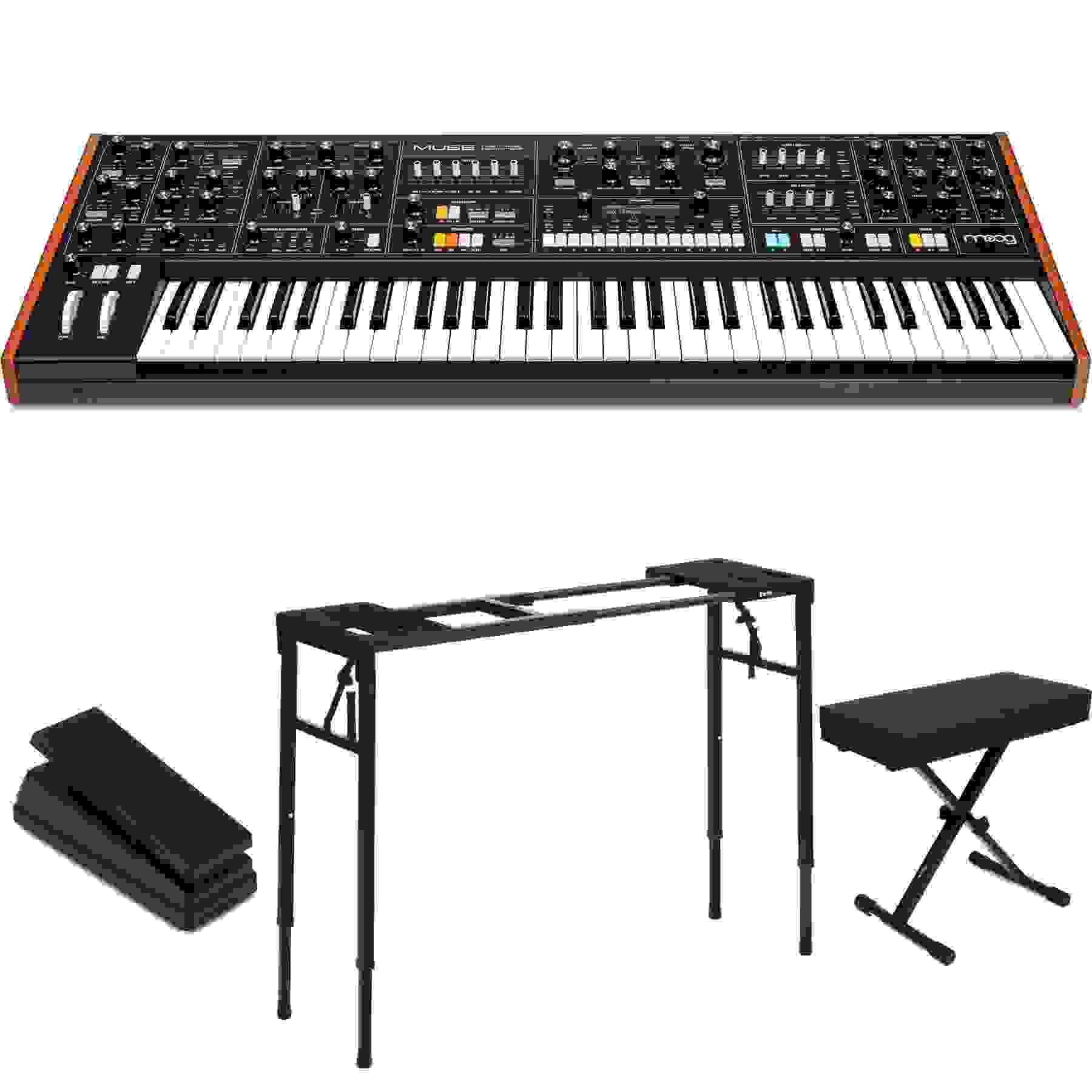 Moog Muse 8-voice Bitimbral Polyphonic Analog Synthesizer Essentials ...