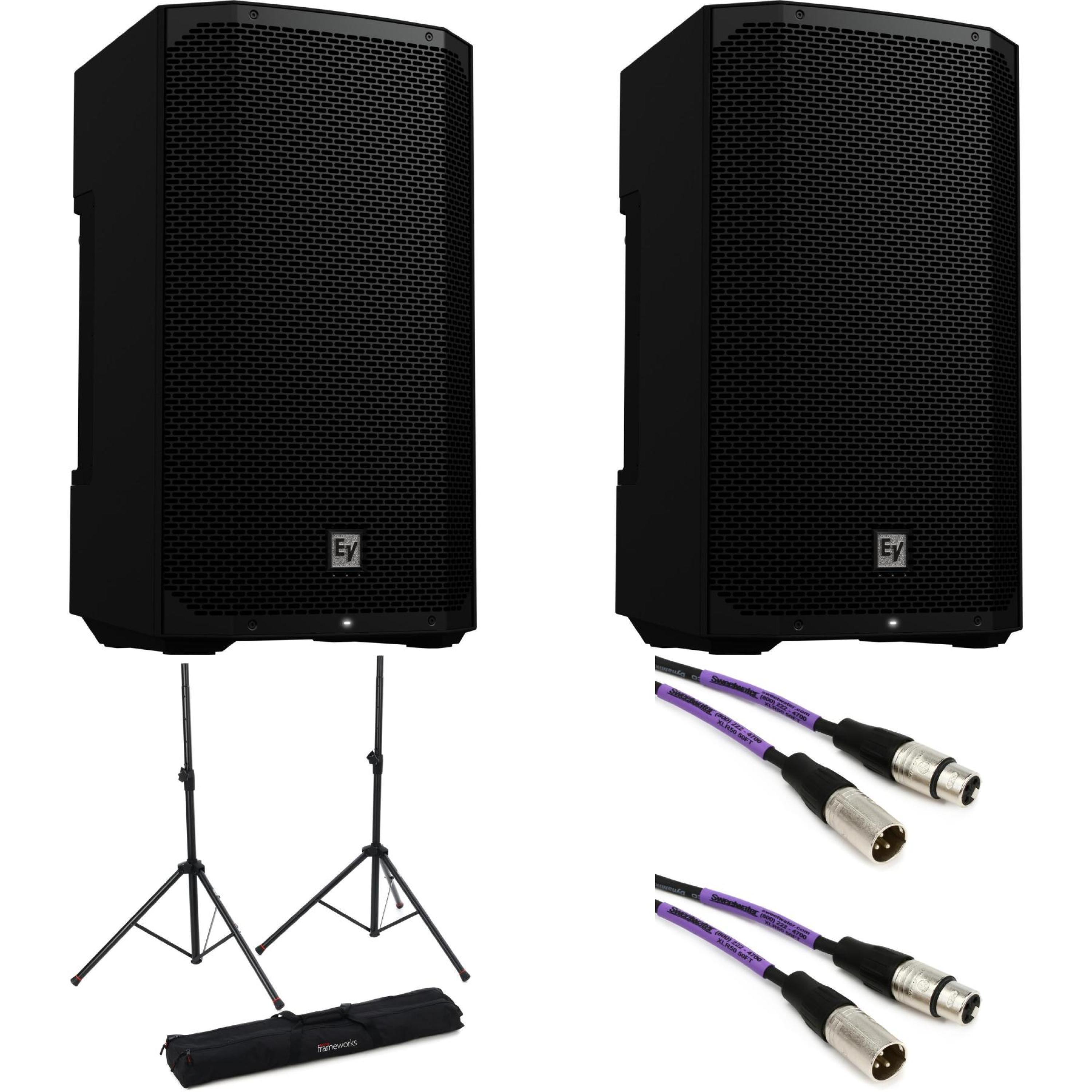 Electro-Voice Everse 12 12-inch 2-way Battery-powered PA Speakers with ...