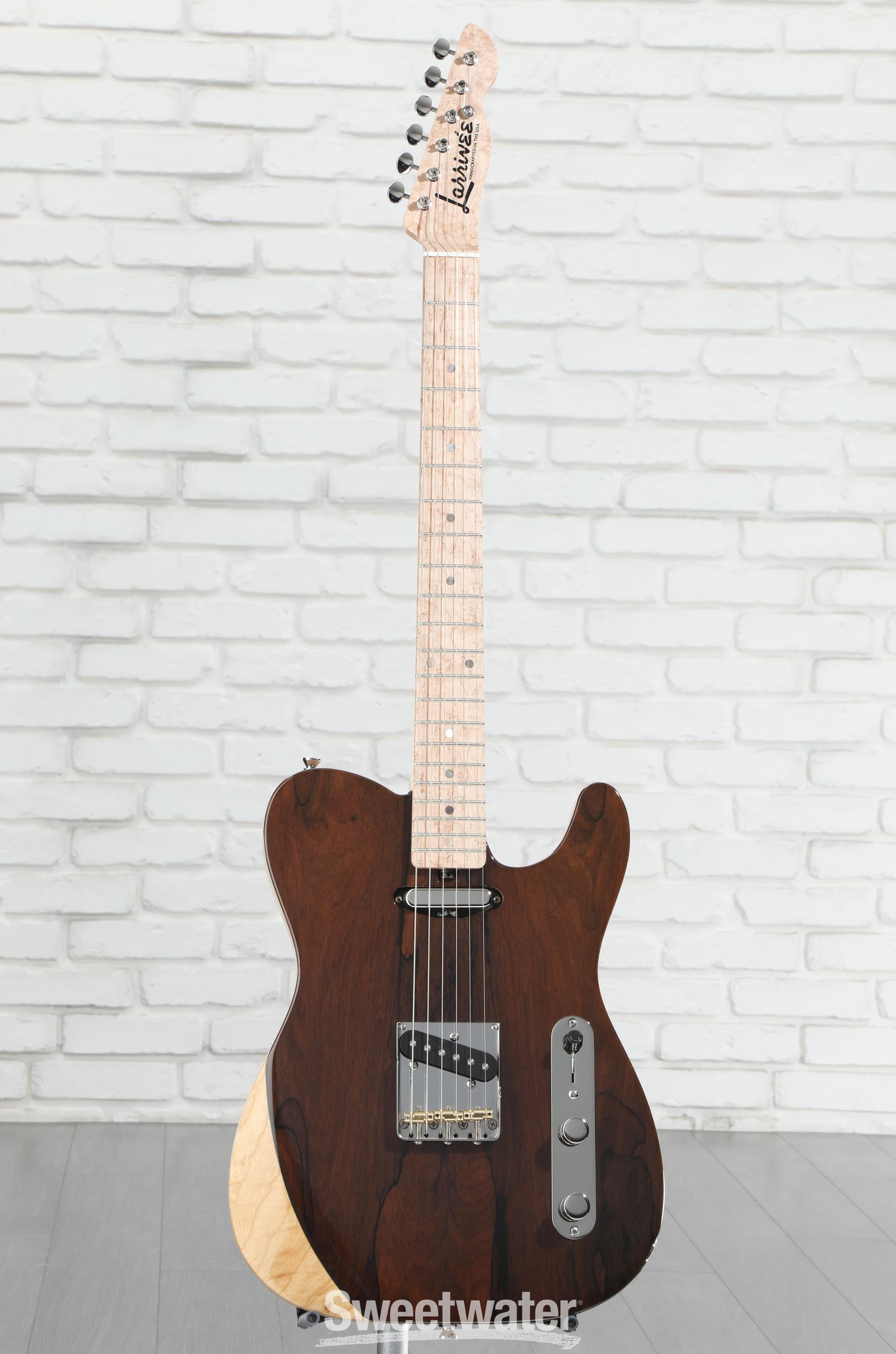 Larrivee Baker-T Pro Electric Guitar, "Standard U" Neck - Natural ...