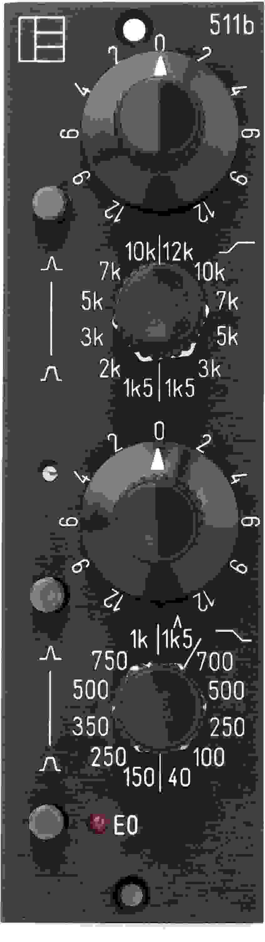 Electrodyne 511b 500 Series 2-band Inductor EQ | Sweetwater