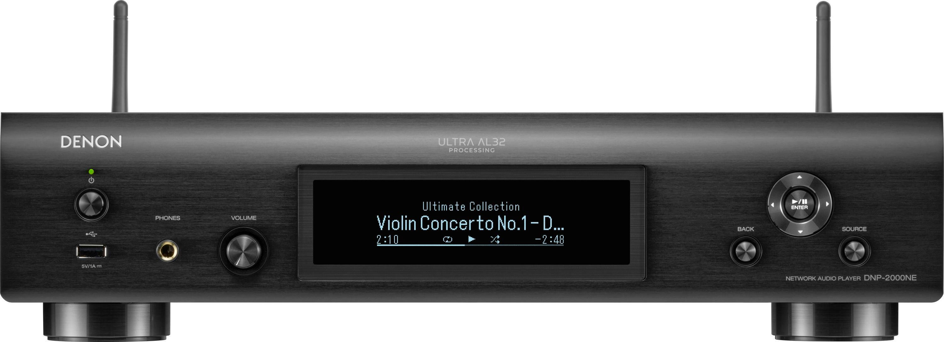 Denon DNP-2000NE High-resolution Audio Streamer with HEOS - Black ...