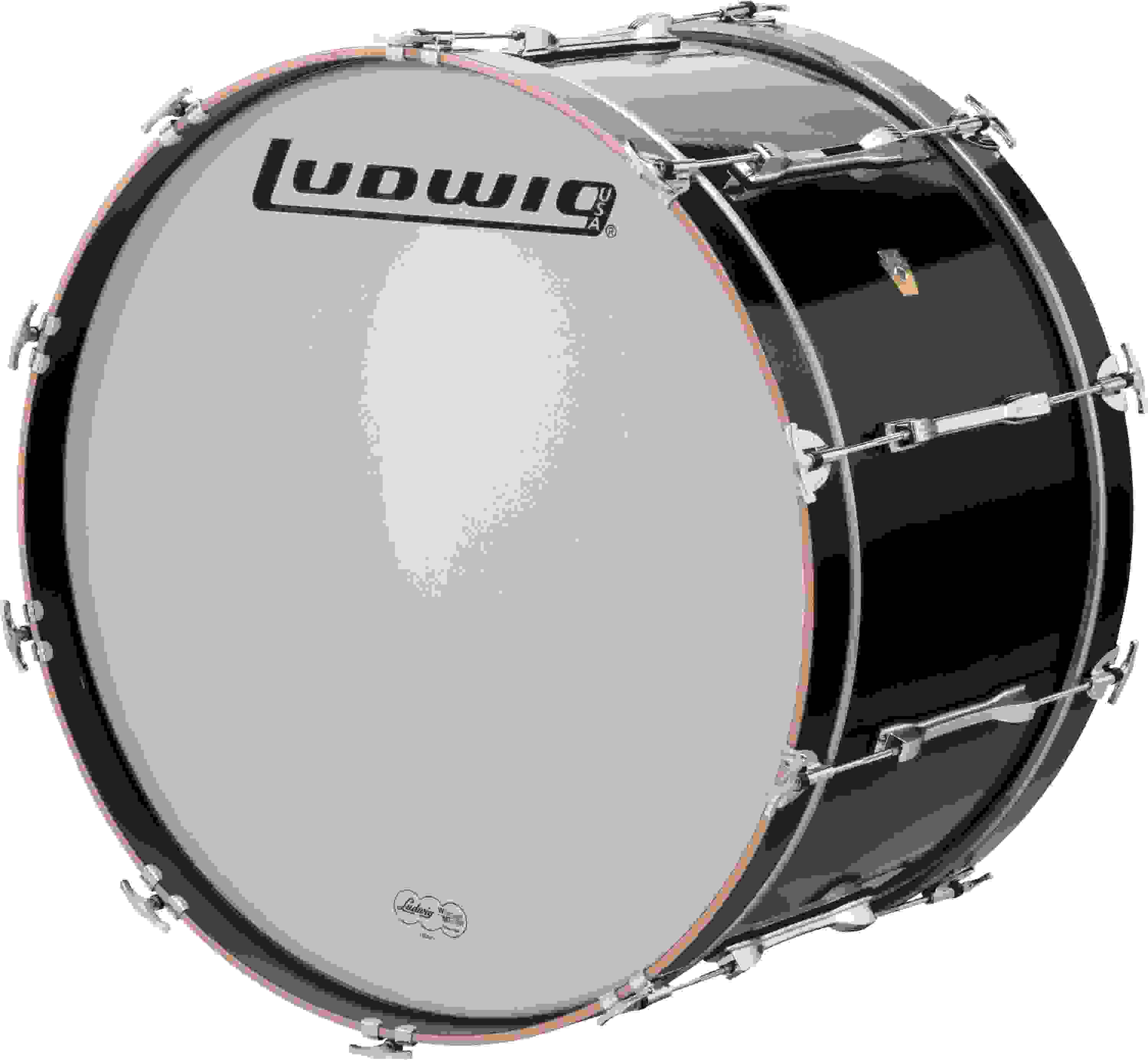 Ludwig Concert Bass Drum - 16 inches x 32 inches, Black | Sweetwater