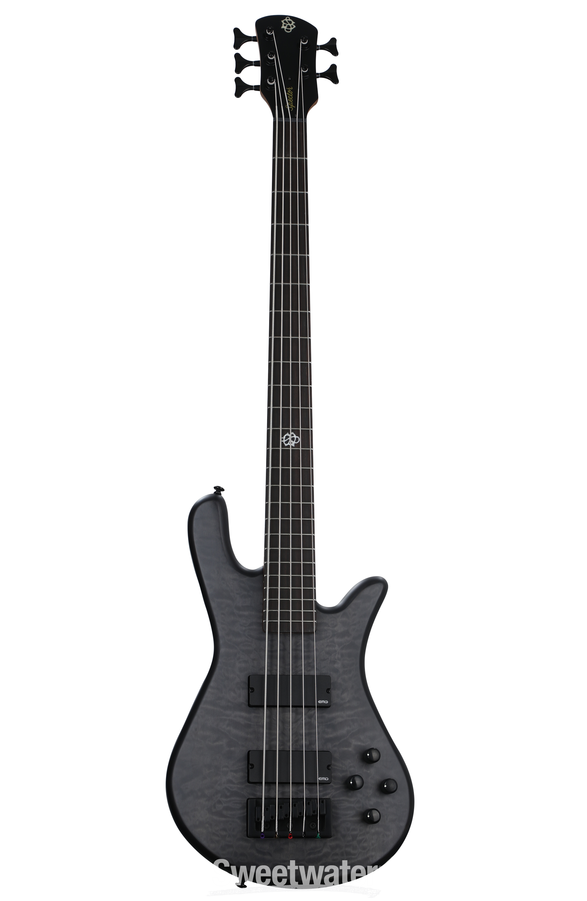 Spector NS Pulse II 5 Bass Guitar - Black Stain | Sweetwater