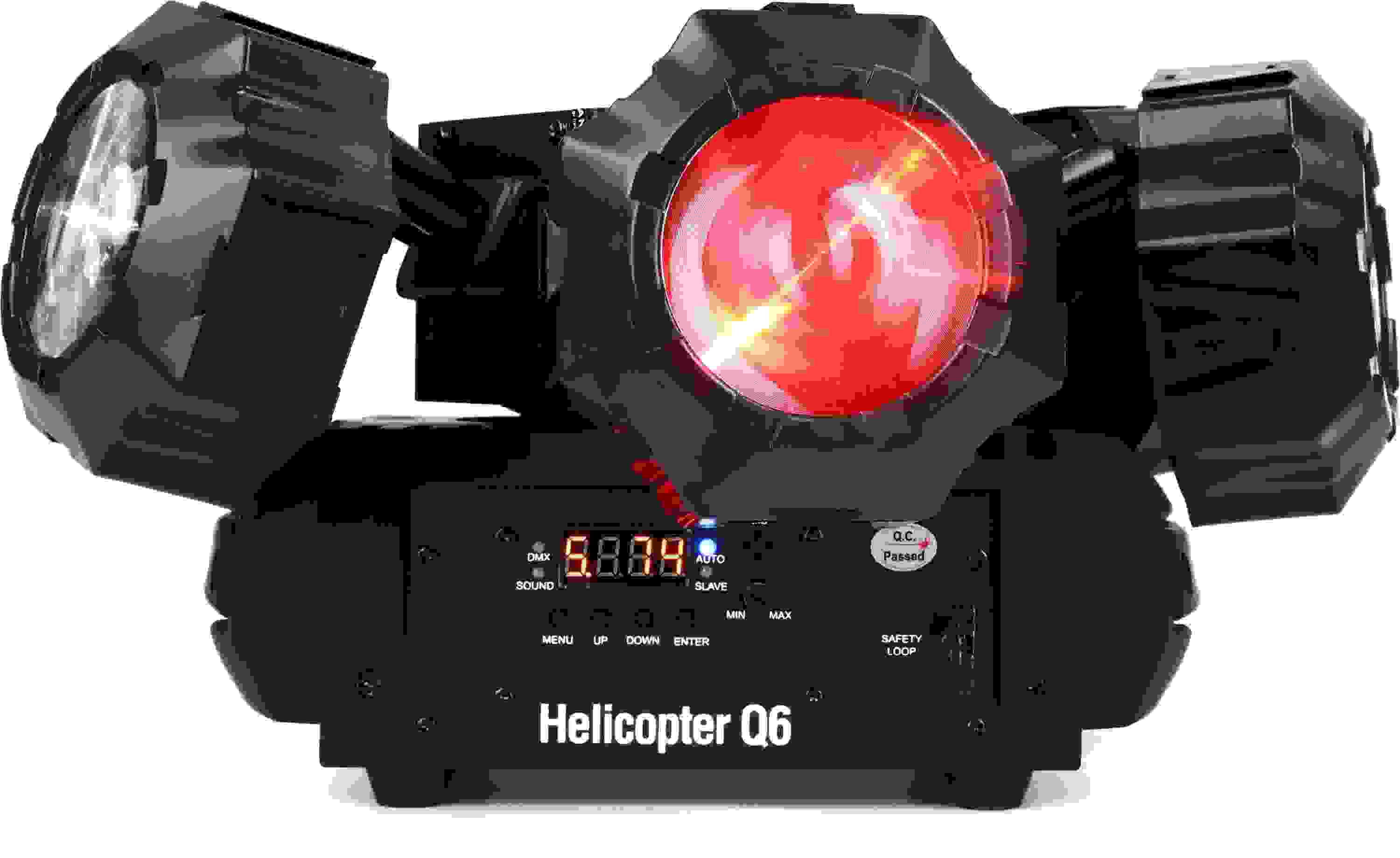Chauvet DJ Helicopter Q6 RGBW Beam/Strobe/Laser Effect | Sweetwater