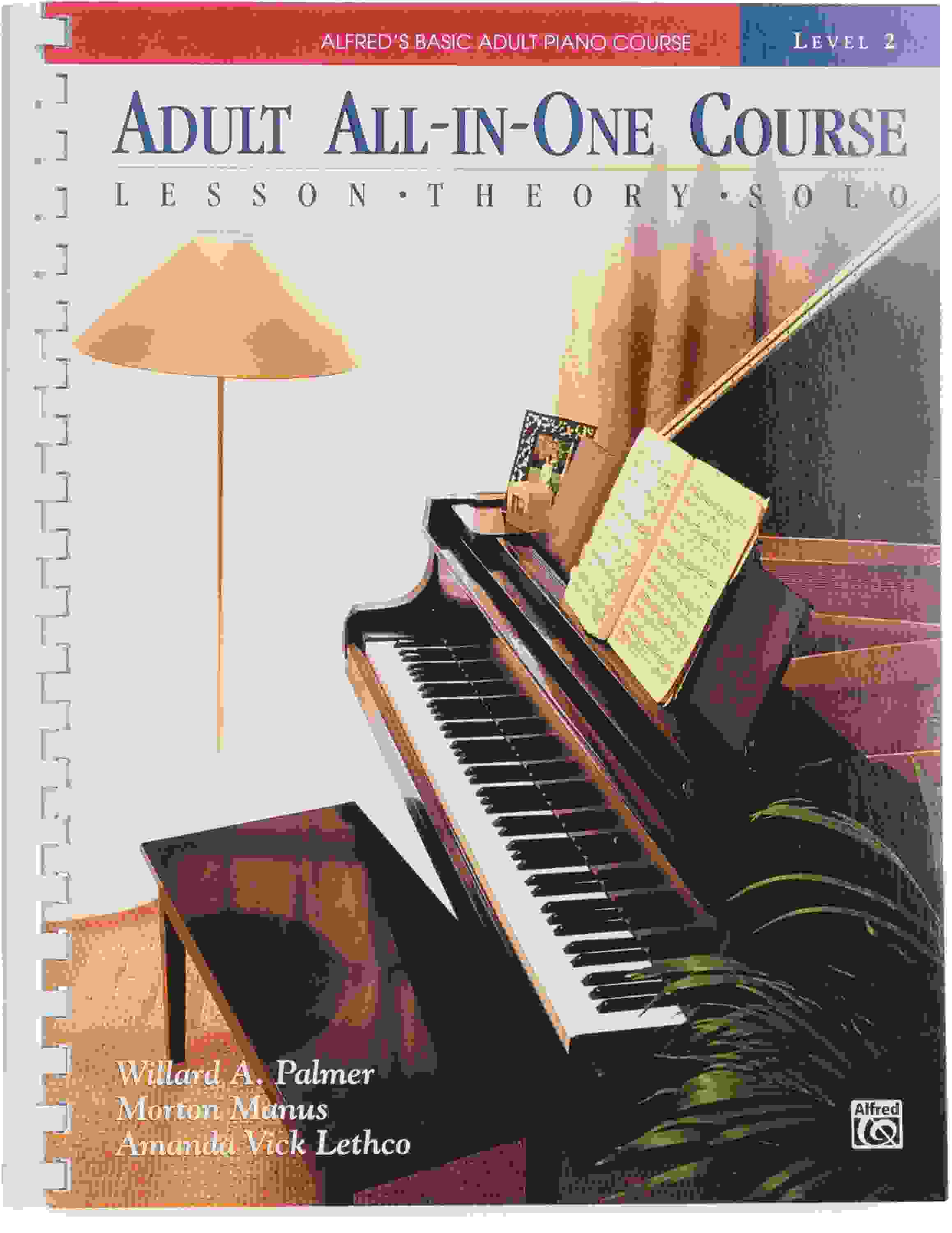 Alfred Basic Adult All-in-One Piano Course - Book 2 | Sweetwater