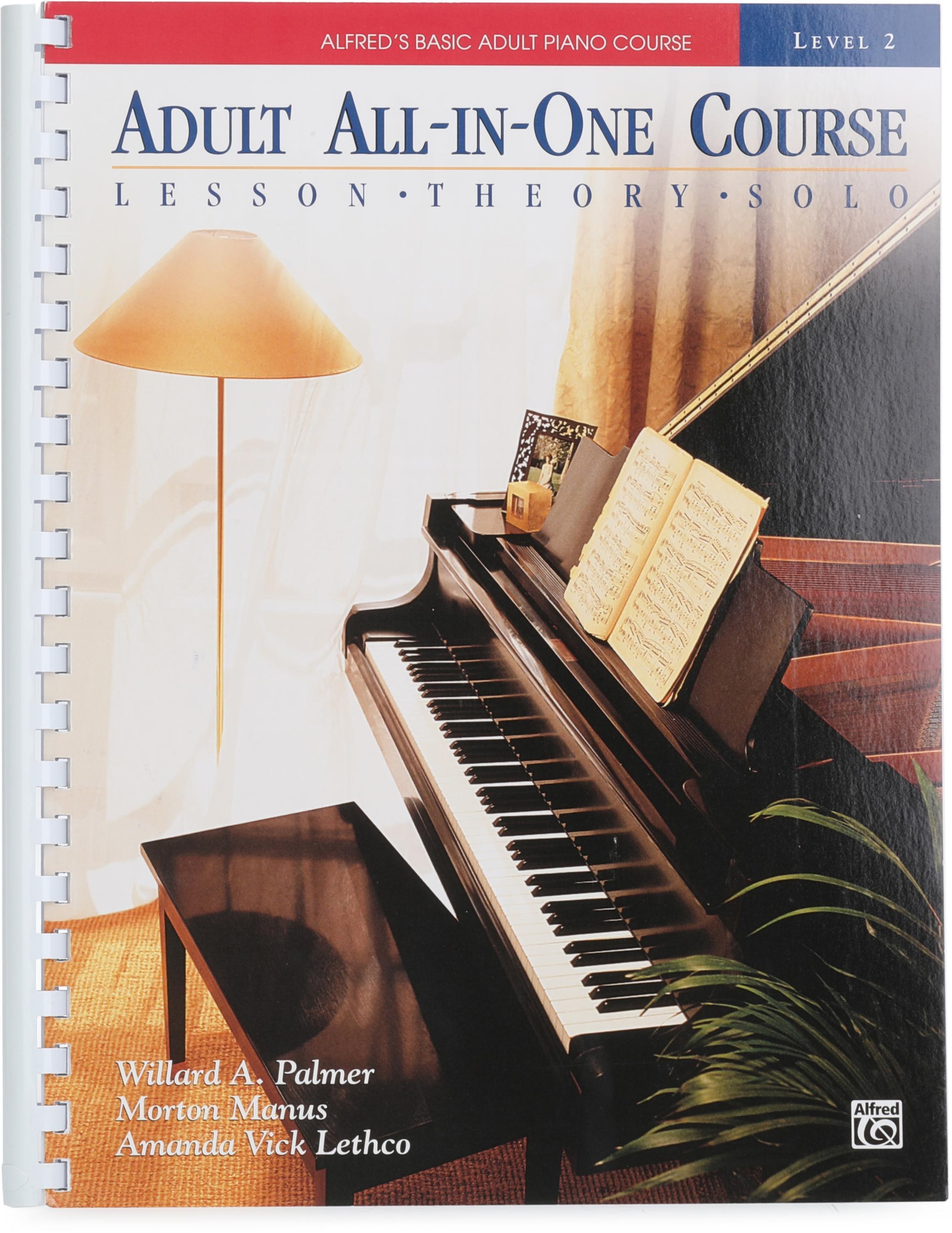 Alfred Basic Adult All-in-One Piano Course - Book 2 | Sweetwater