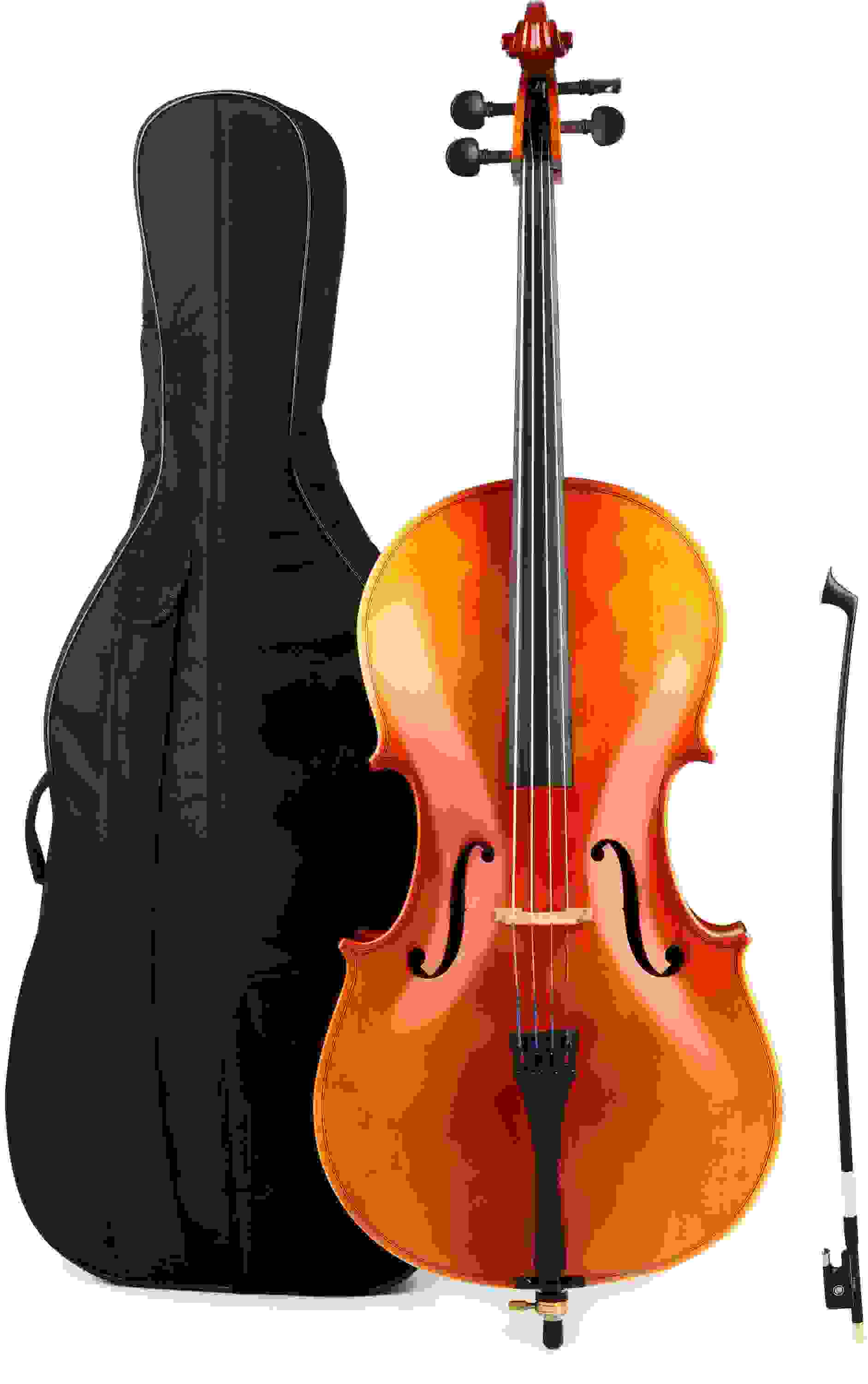 Revelle REV72 Student Cello Outfit - 1/2 Size | Sweetwater