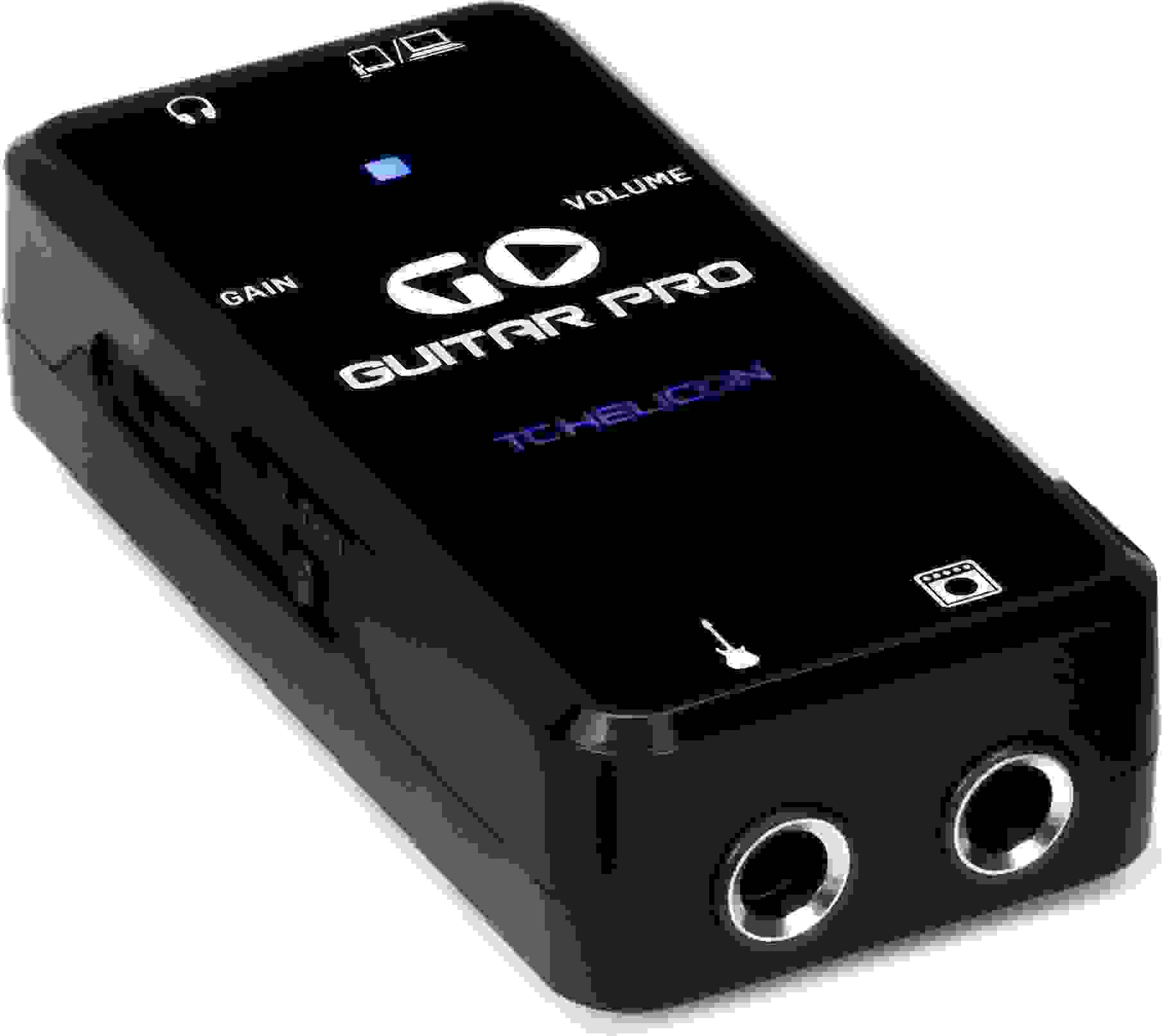 TC-Helicon GO GUITAR PRO Portable Guitar Interface for Mobile Devices ...