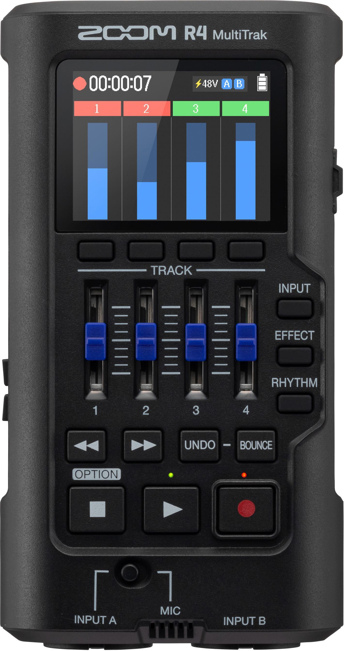 Zoom R4 MultiTrak SD Recorder and USB Audio Interface | Sweetwater