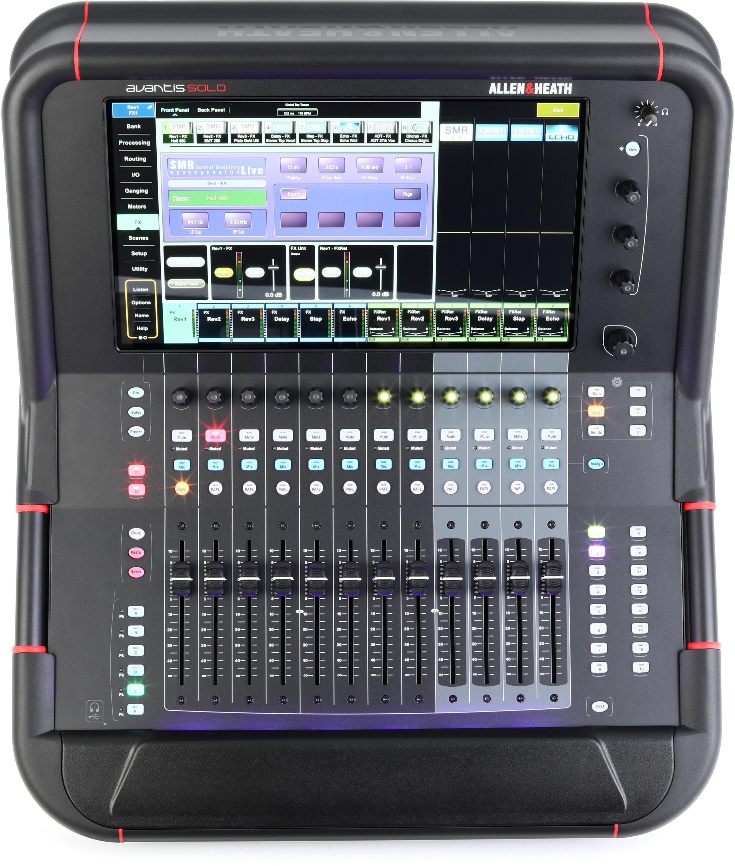 Allen & Heath Avantis Solo 64-channel Digital Mixer | Sweetwater