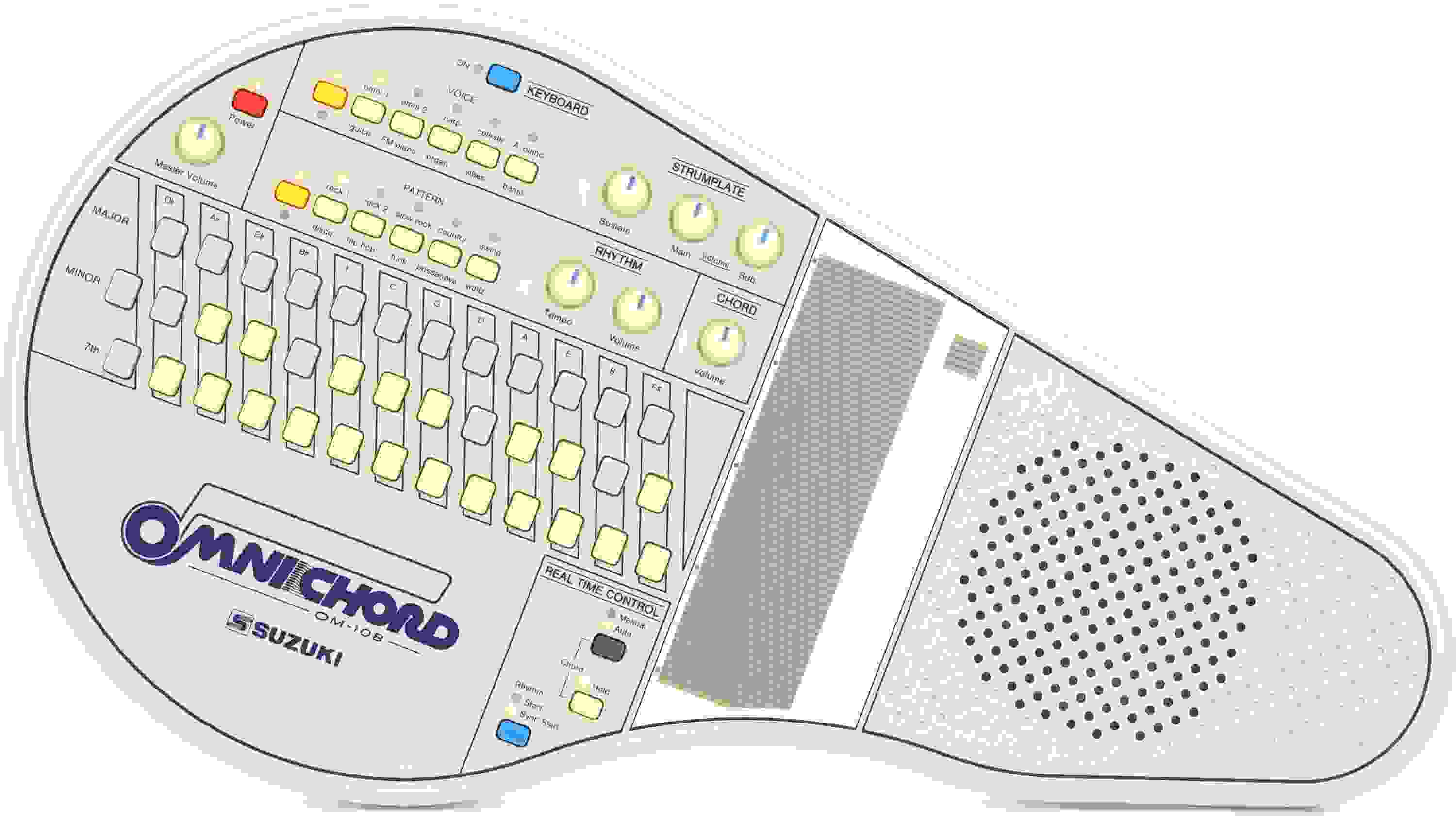 Suzuki Omnichord OM-108 | Sweetwater