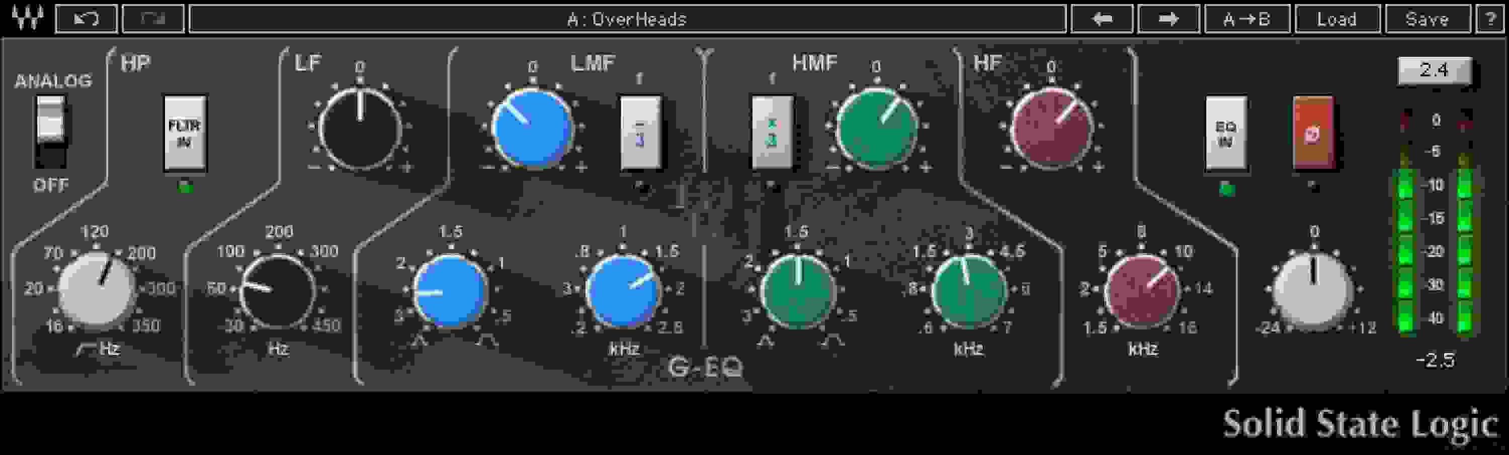 Waves SSL G-Equalizer EQ Plug-in | Sweetwater