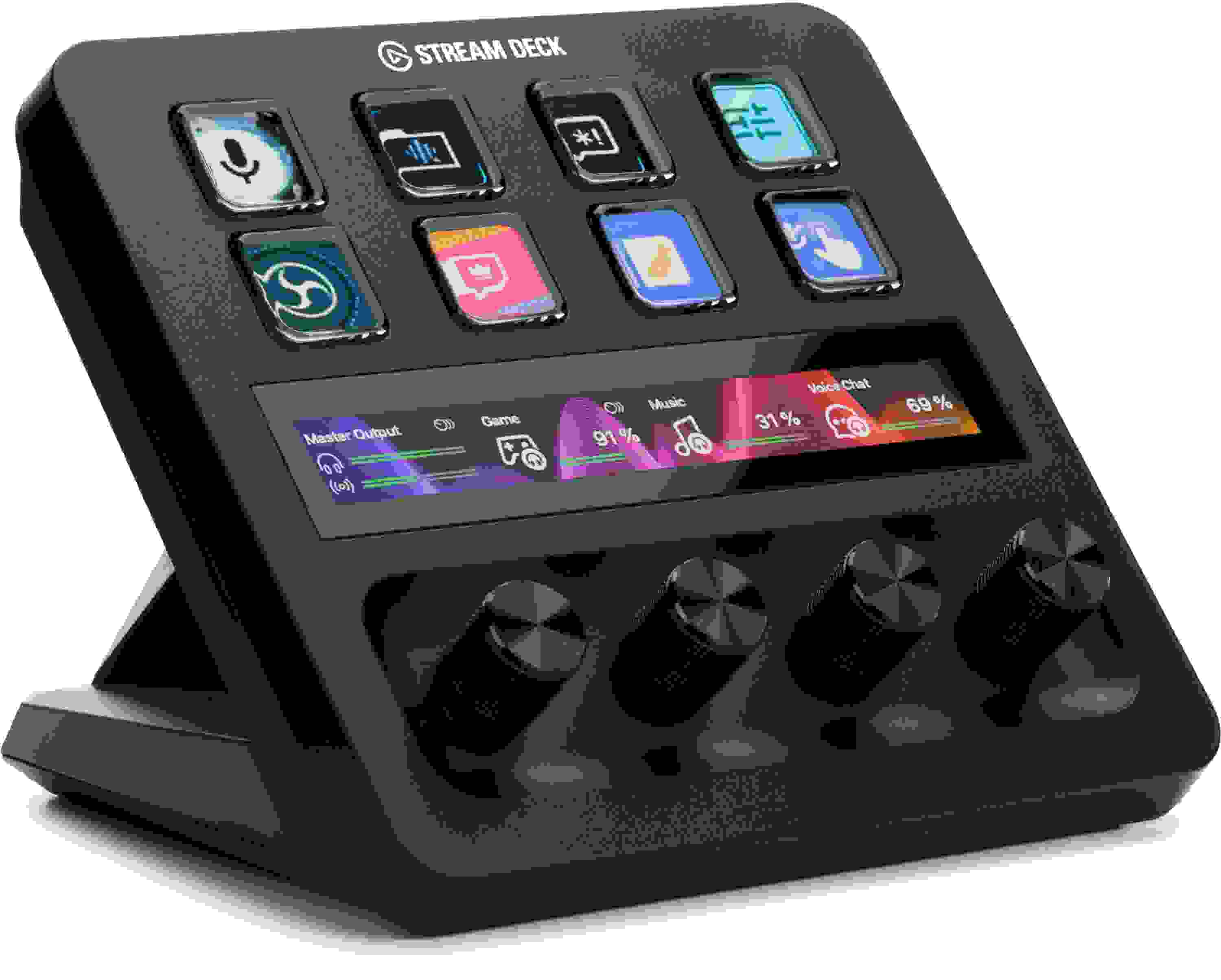 Elgato Stream Deck + XLR Customizable Desktop Interface with XLR Dock ...