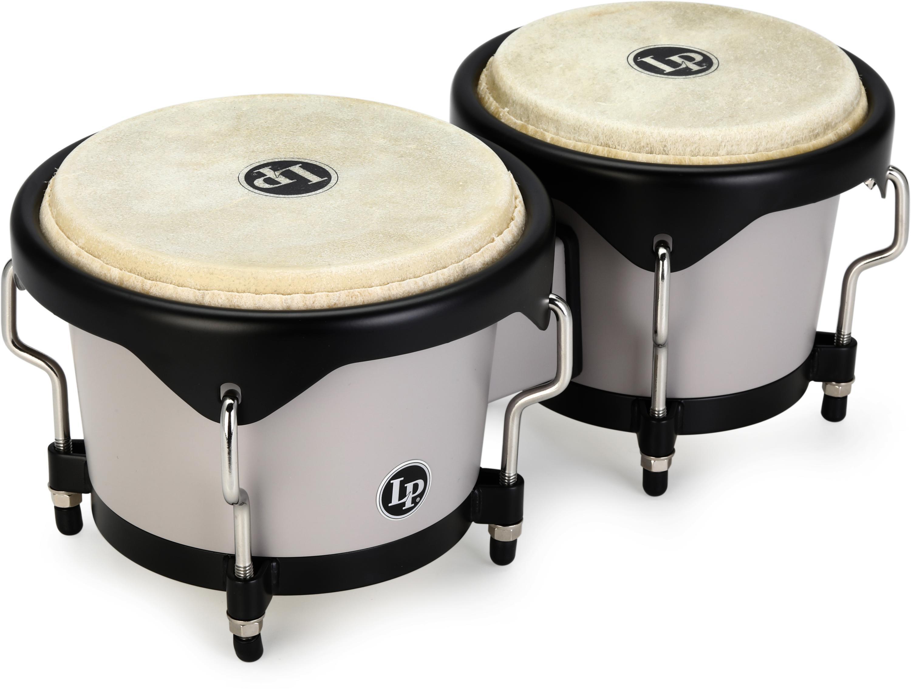 Latin Percussion Discovery Bongo Set - Slate Gray | Sweetwater