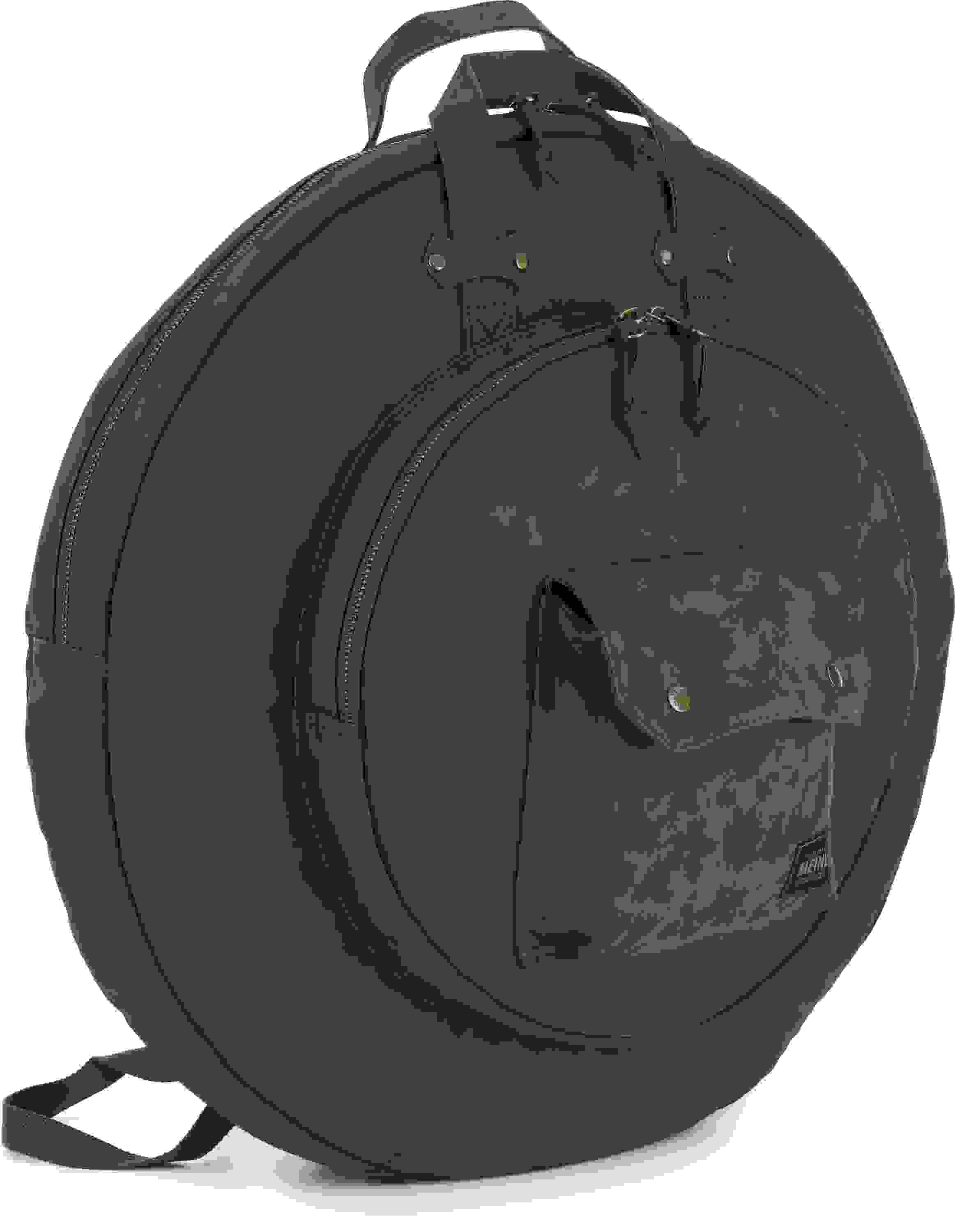 Meinl Cymbals Vintage Hyde Cymbal Bag - 22 inch, Dark Brown | Sweetwater