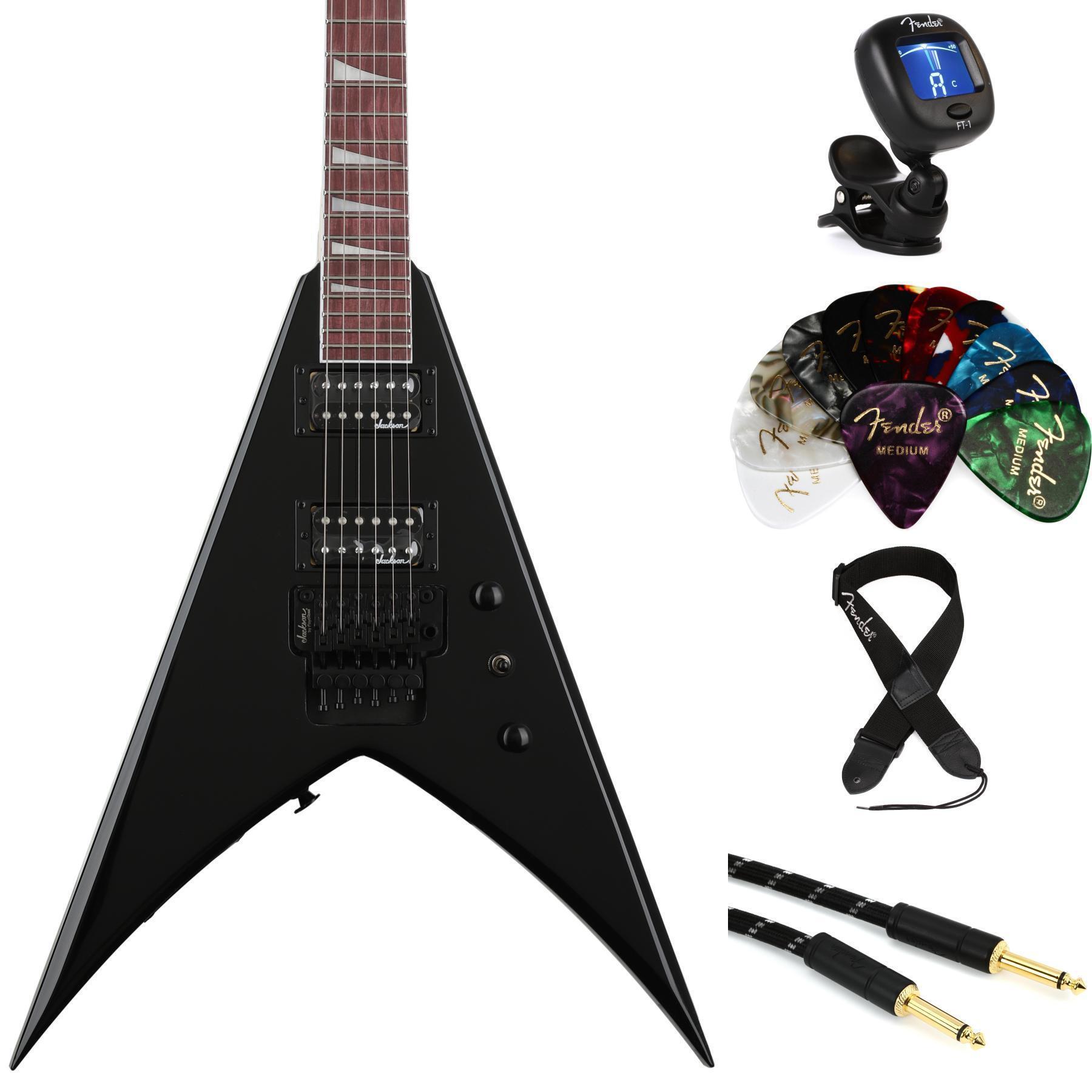 Jackson JS Series King V JS32 Essentials Bundle - Gloss Black | Sweetwater
