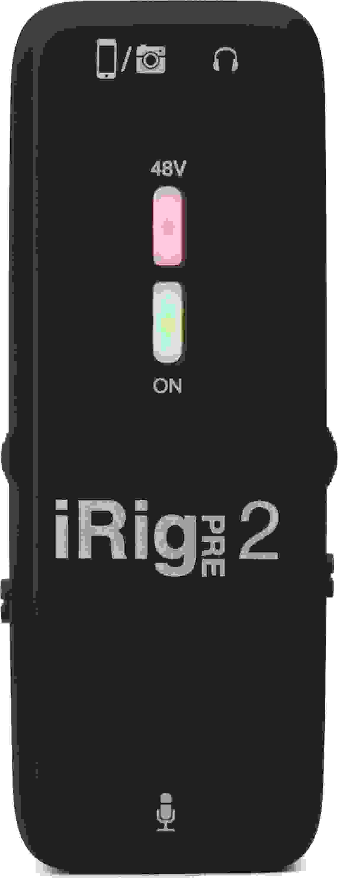 IK Multimedia iRig Pre 2 - XLR Microphone Interface for Smartphones ...