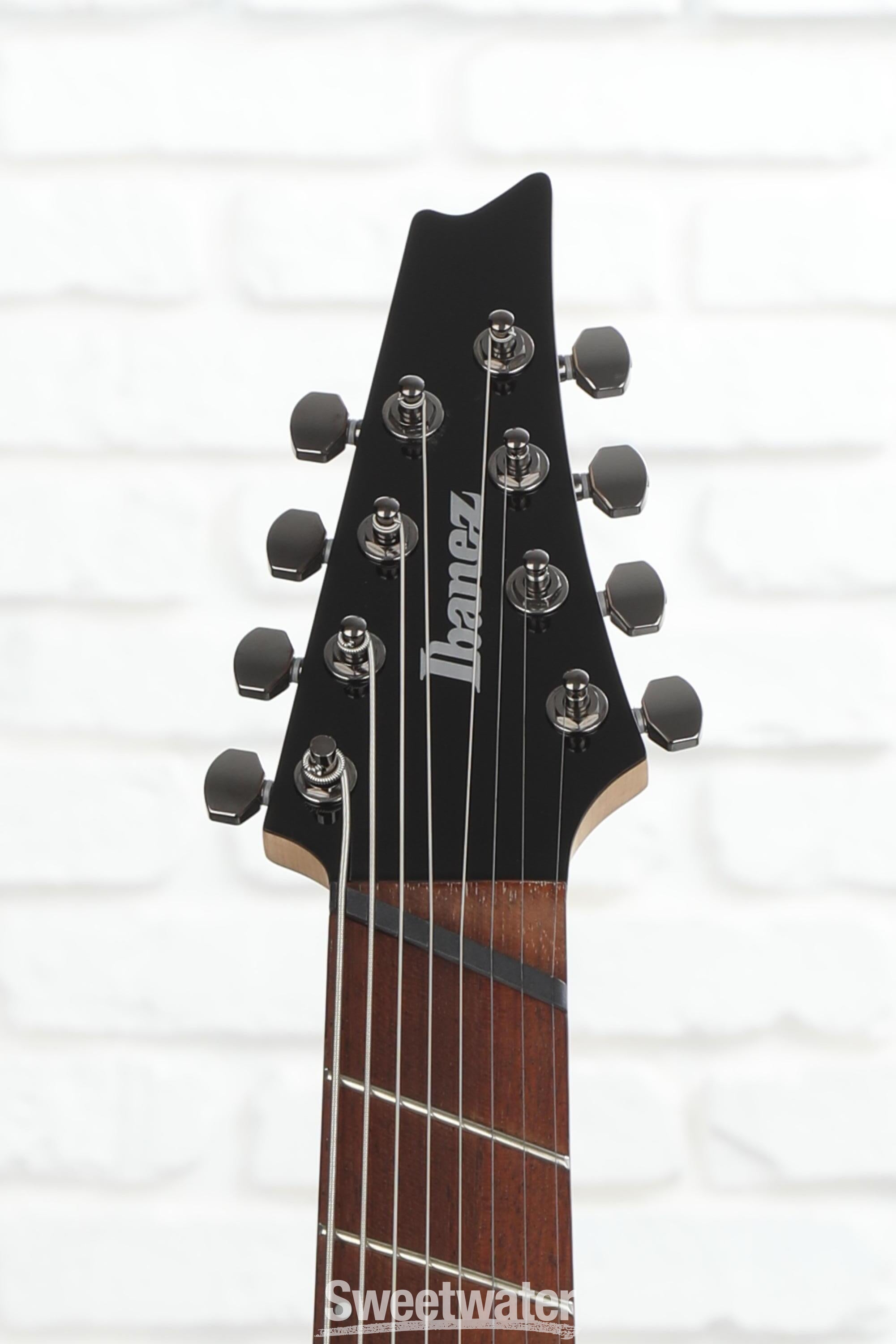 Ibanez RGMS8 Multi-scale 8-String - Black | Sweetwater
