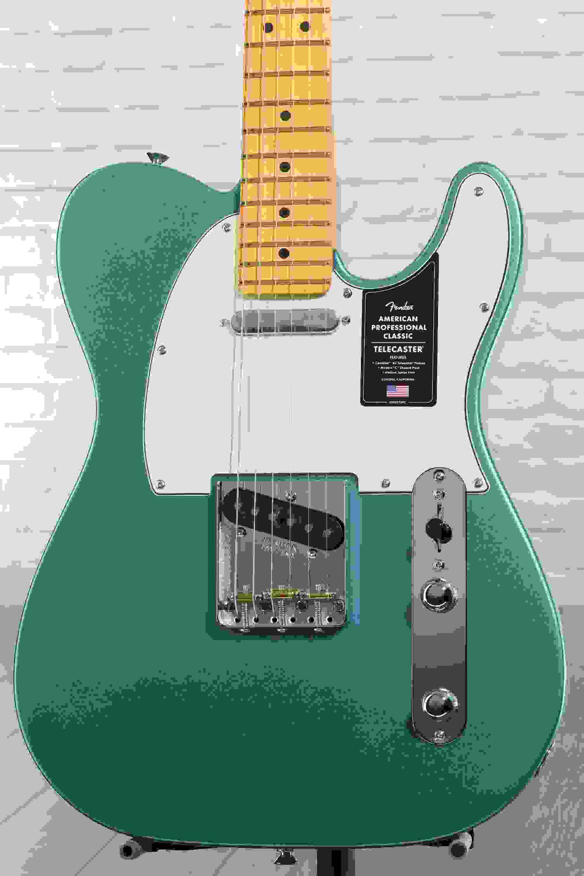 Fender American Professional Classic Telecaster Electric Guitar - Faded ...