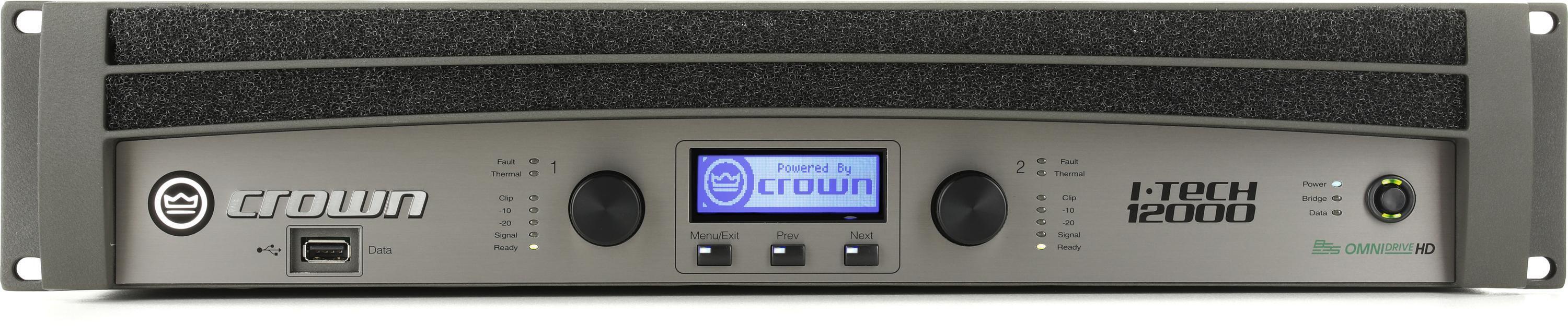 Crown I-Tech 12000HD Power Amplifier | Sweetwater
