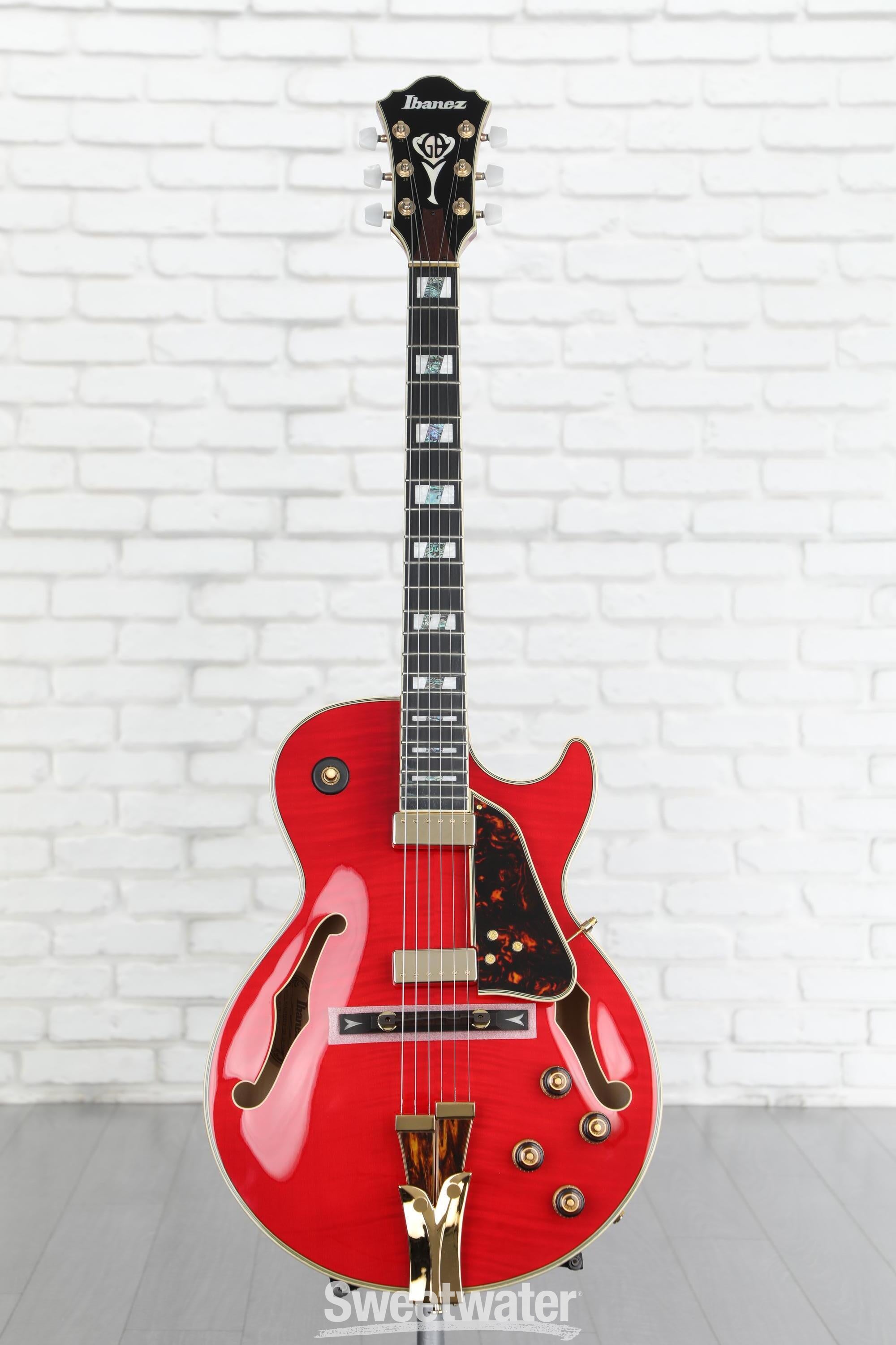 Ibanez GB10SEFM George Benson Signature Hollowbody Electric Guitar ...