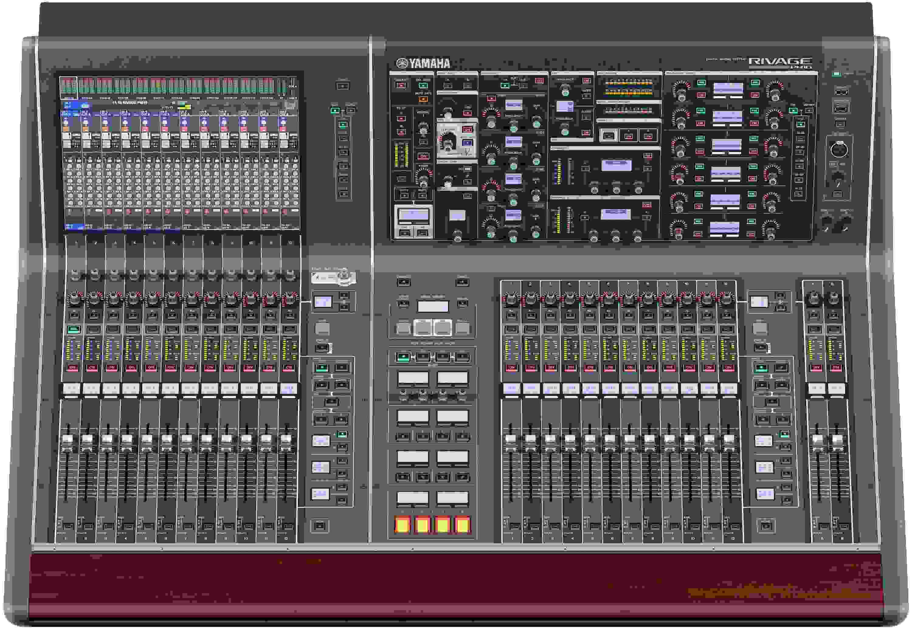 Yamaha CS-R10-S 26-fader Control Surface with One Touch Panel | Sweetwater