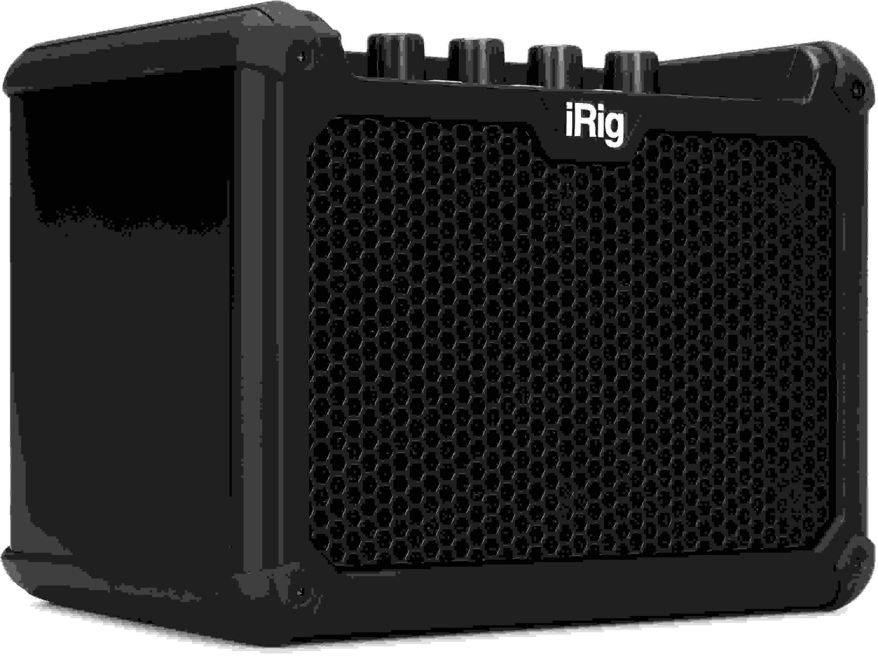 IK Multimedia iRig Micro Amp 1x4" 15-watt Battery Powered Amp with iOS ...