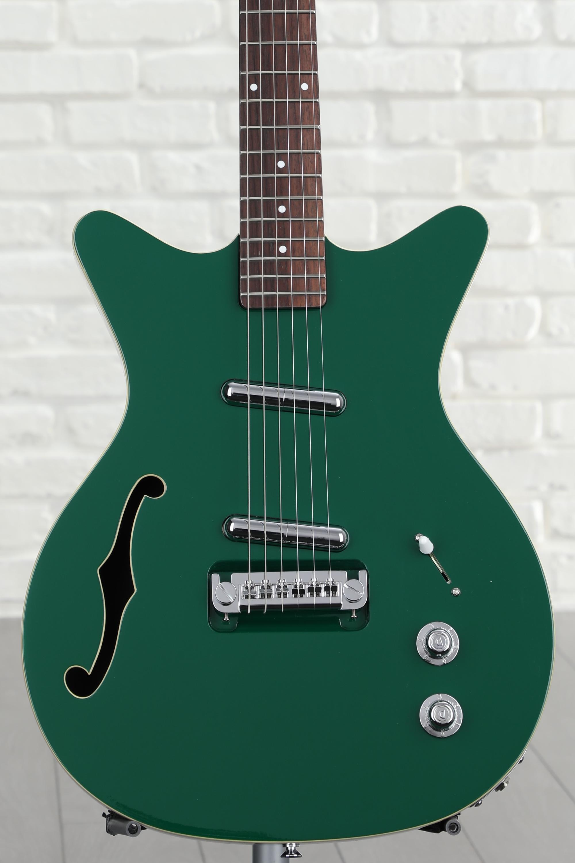 Danelectro Fifty Niner DC Semi-hollowbody Electric Guitar - Jade Top ...