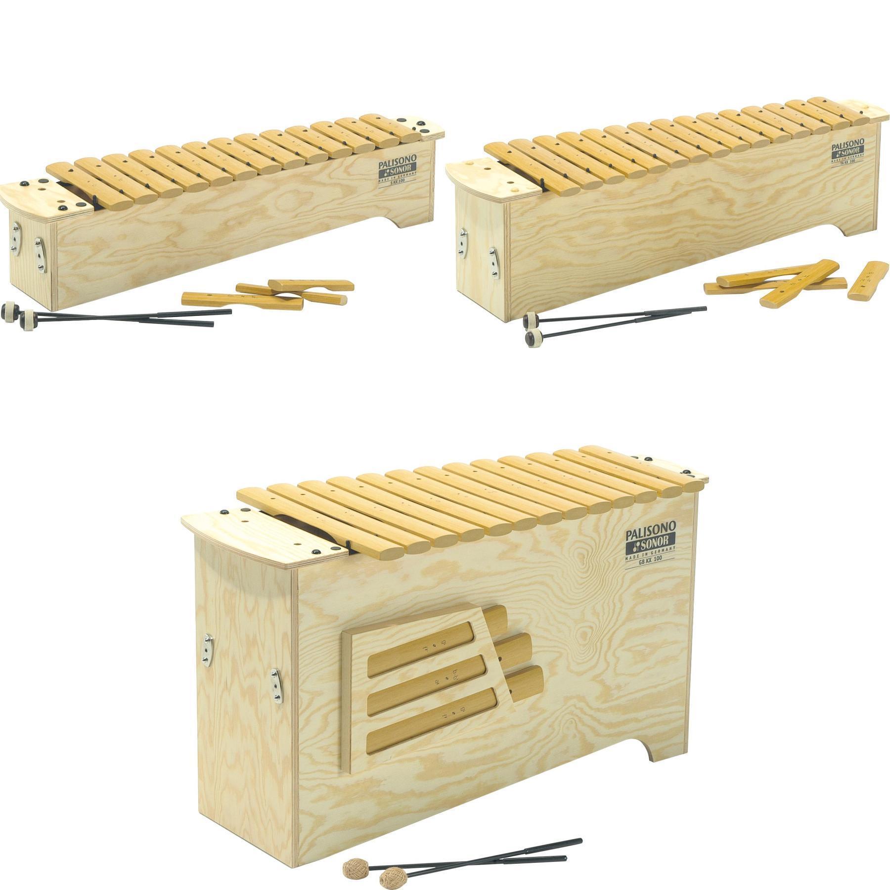 Sonor Orff Orff 100 Palisono Xylophone 3 Piece Bundle | Sweetwater