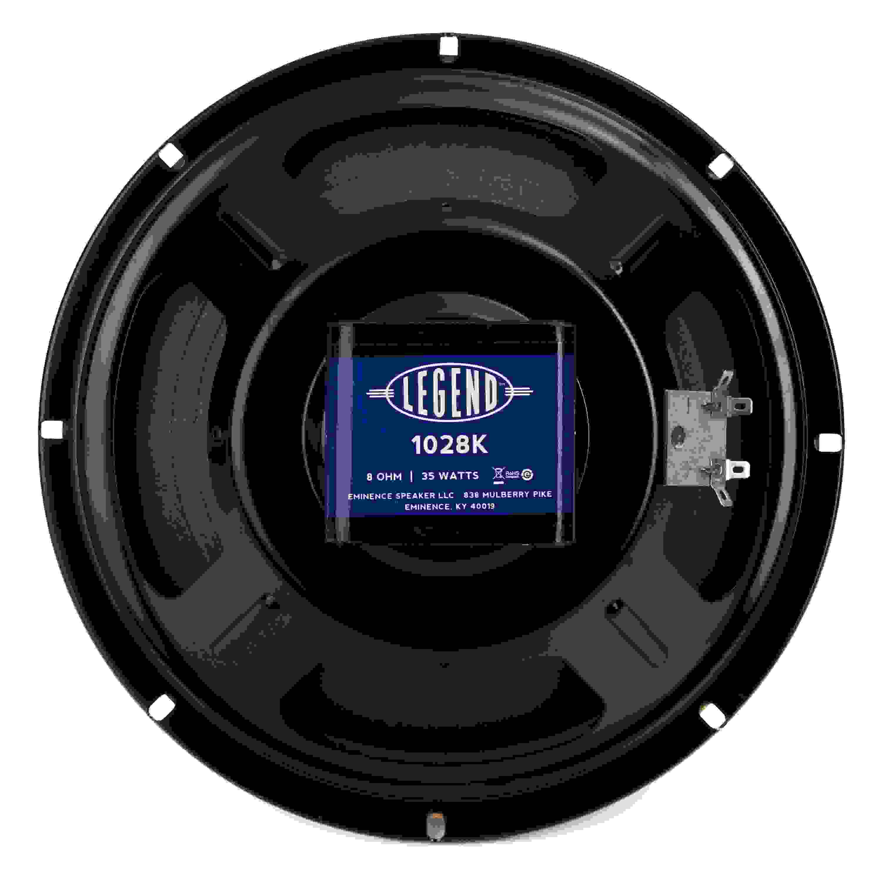 Eminence Legend 1028K 10-inch 35-watt Replacement Guitar Amp Speaker ...