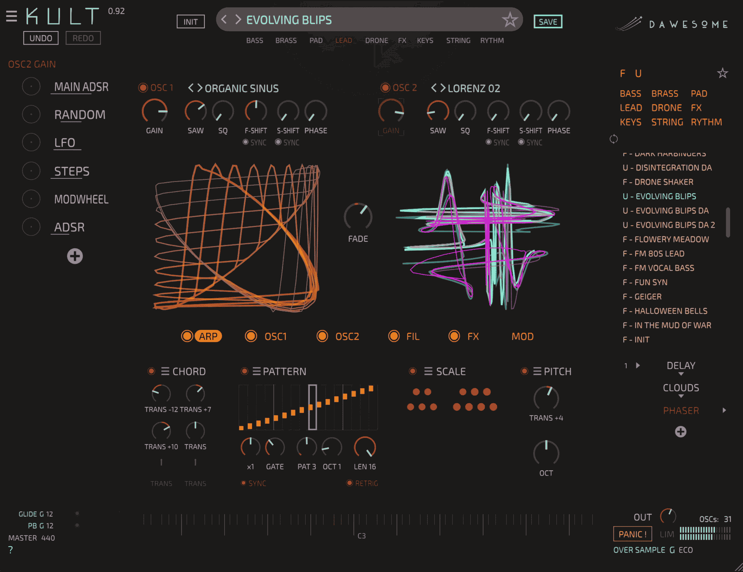 Tracktion Kult Synthesizer Plug-in | Sweetwater