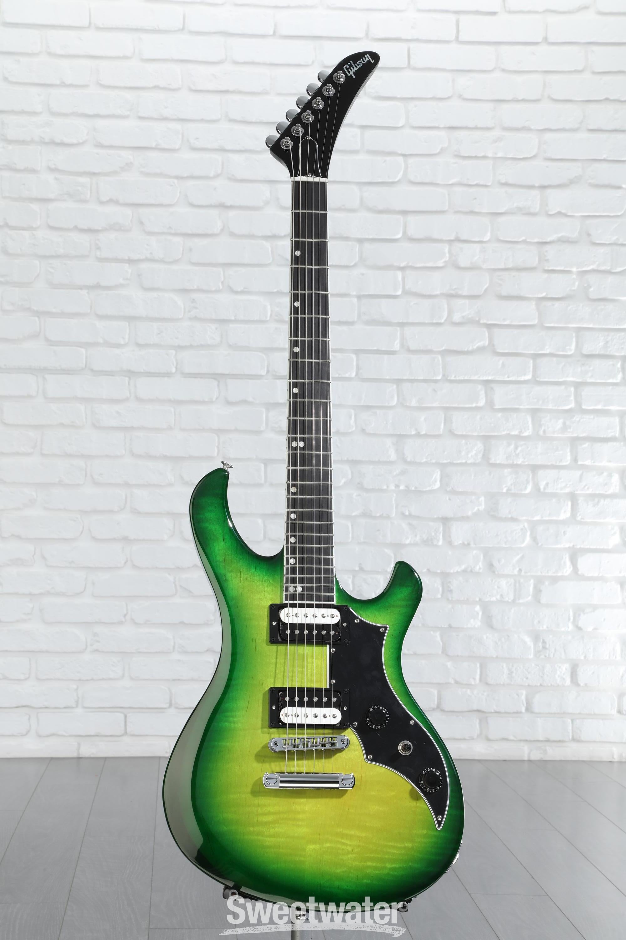 Gibson Victory Figured Top Electric Guitar - Iguana Burst | Sweetwater