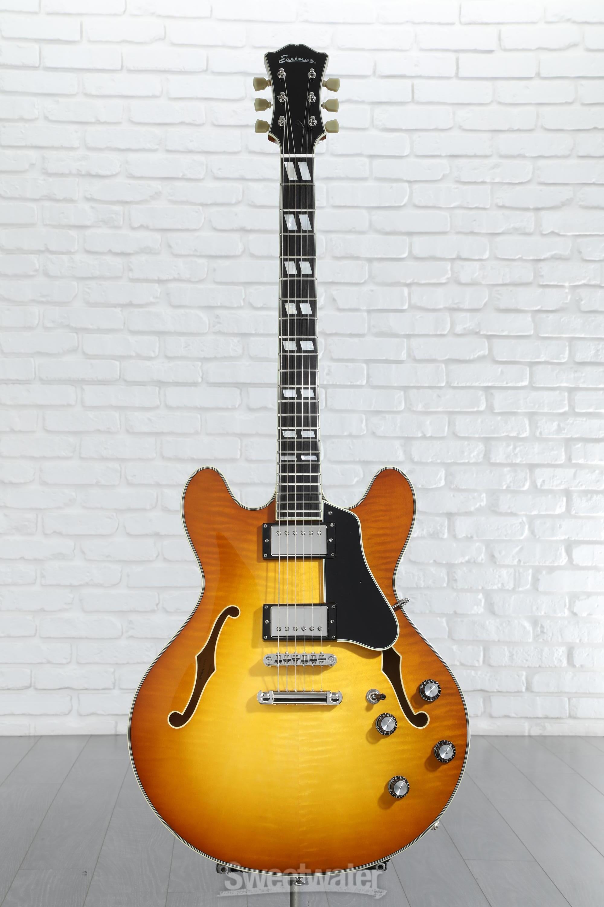 Eastman Guitars T486-GB Thinline Semi-hollowbody Electric Guitar ...