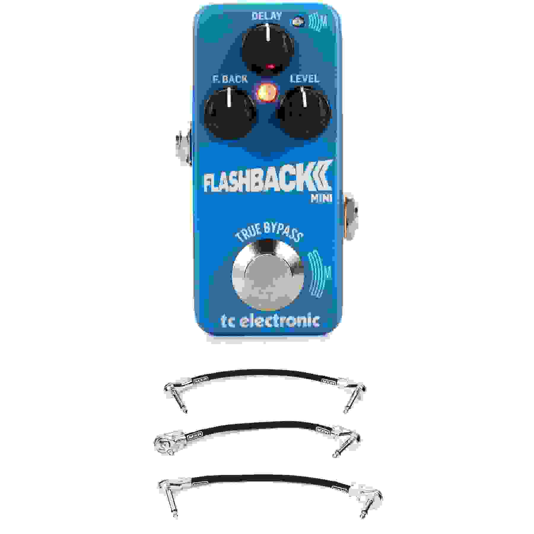 TC Electronic Flashback 2 Mini Delay Pedal with Patch Cables | Sweetwater