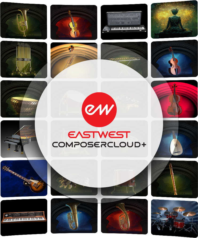 EastWest ComposerCloud Plus Virtual Instrument Library - 1-year Subscription (Non-renewing ...
