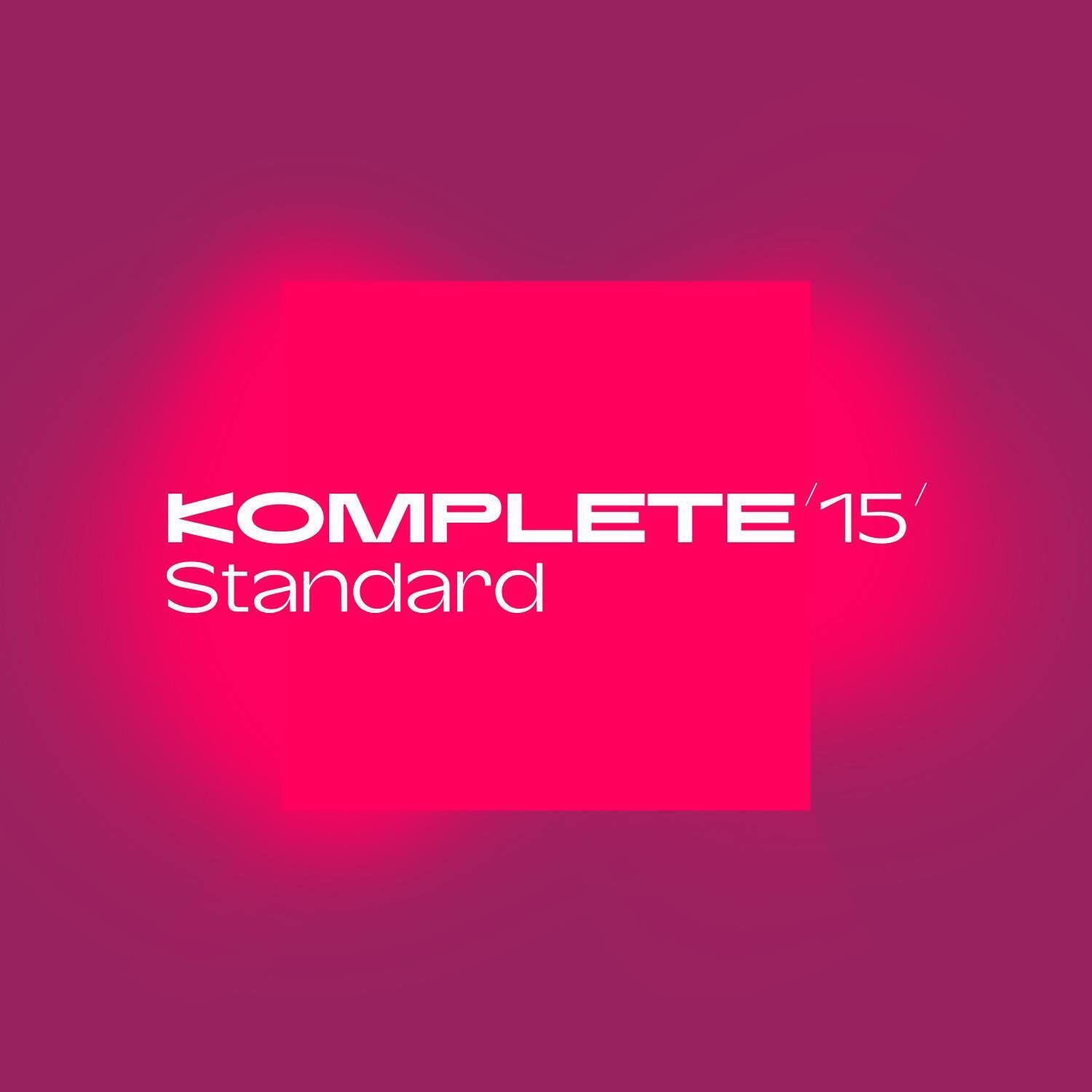 Native Instruments Komplete 15 Standard Edition Software Production ...