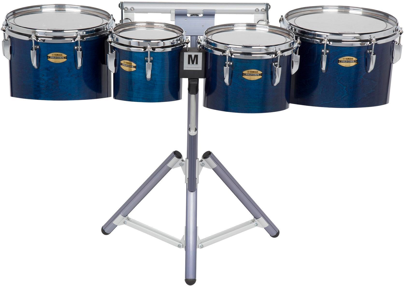 Yamaha 8300 Field Corps Marching Tenors Small Blue Forest Sweetwater