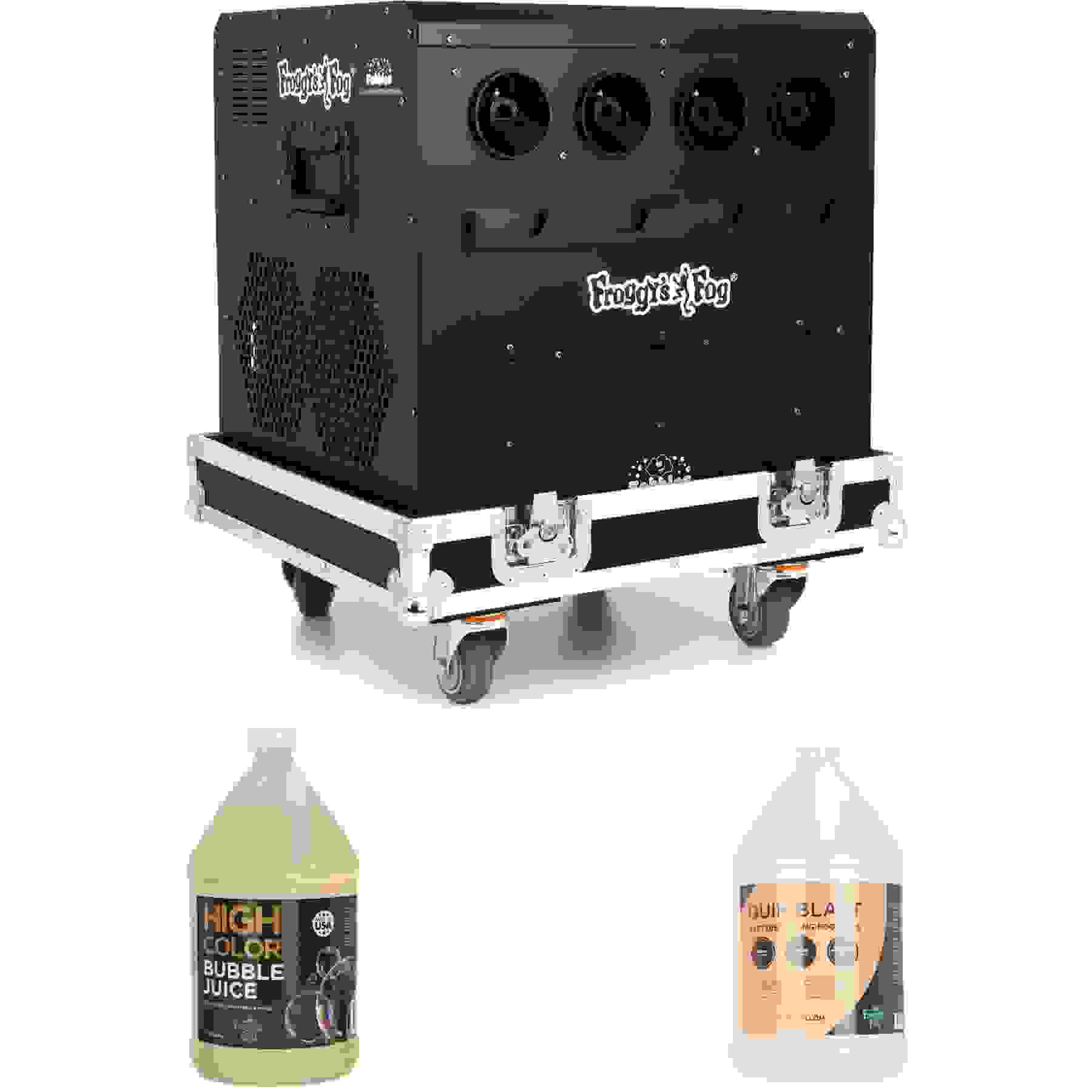 Froggy's Fog Fobbles F8 Professional Bubble Fogger with Fog and High ...