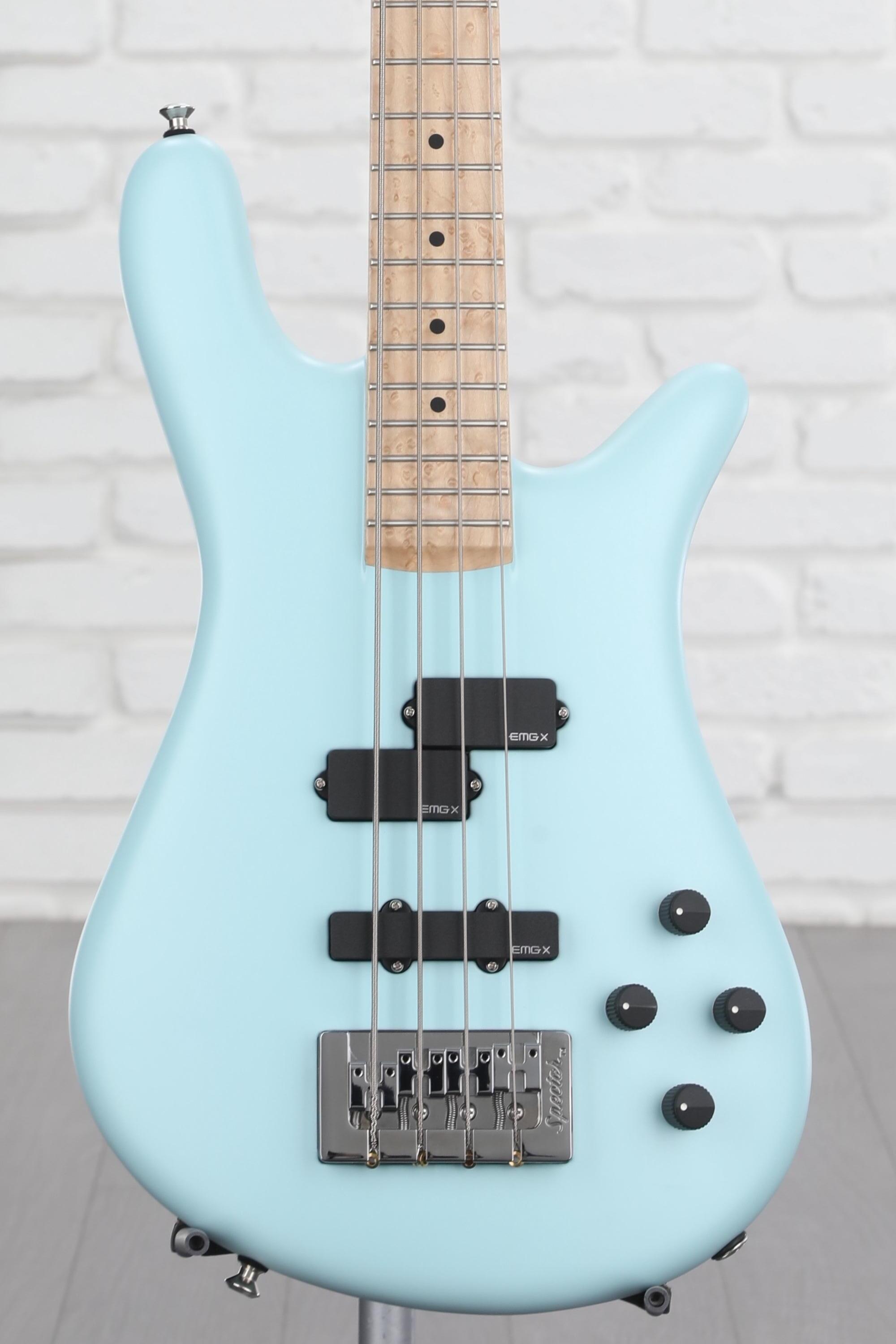 Spector USA NS-2 Bass Guitar - Sonic Blue, Sweetwater Exclusive