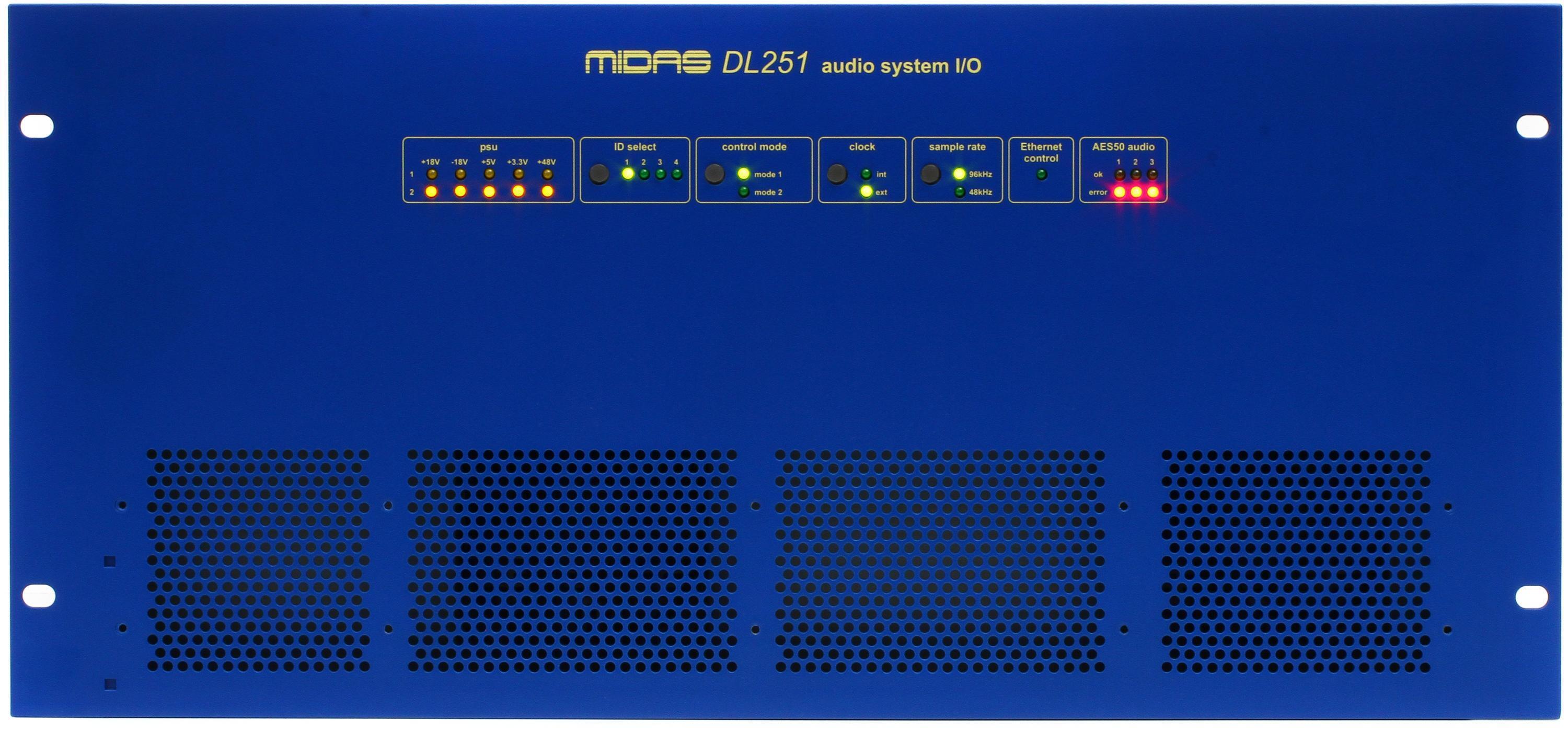 Midas DL251 PRO SERIES 48-input / 16-output Stage Box | Sweetwater