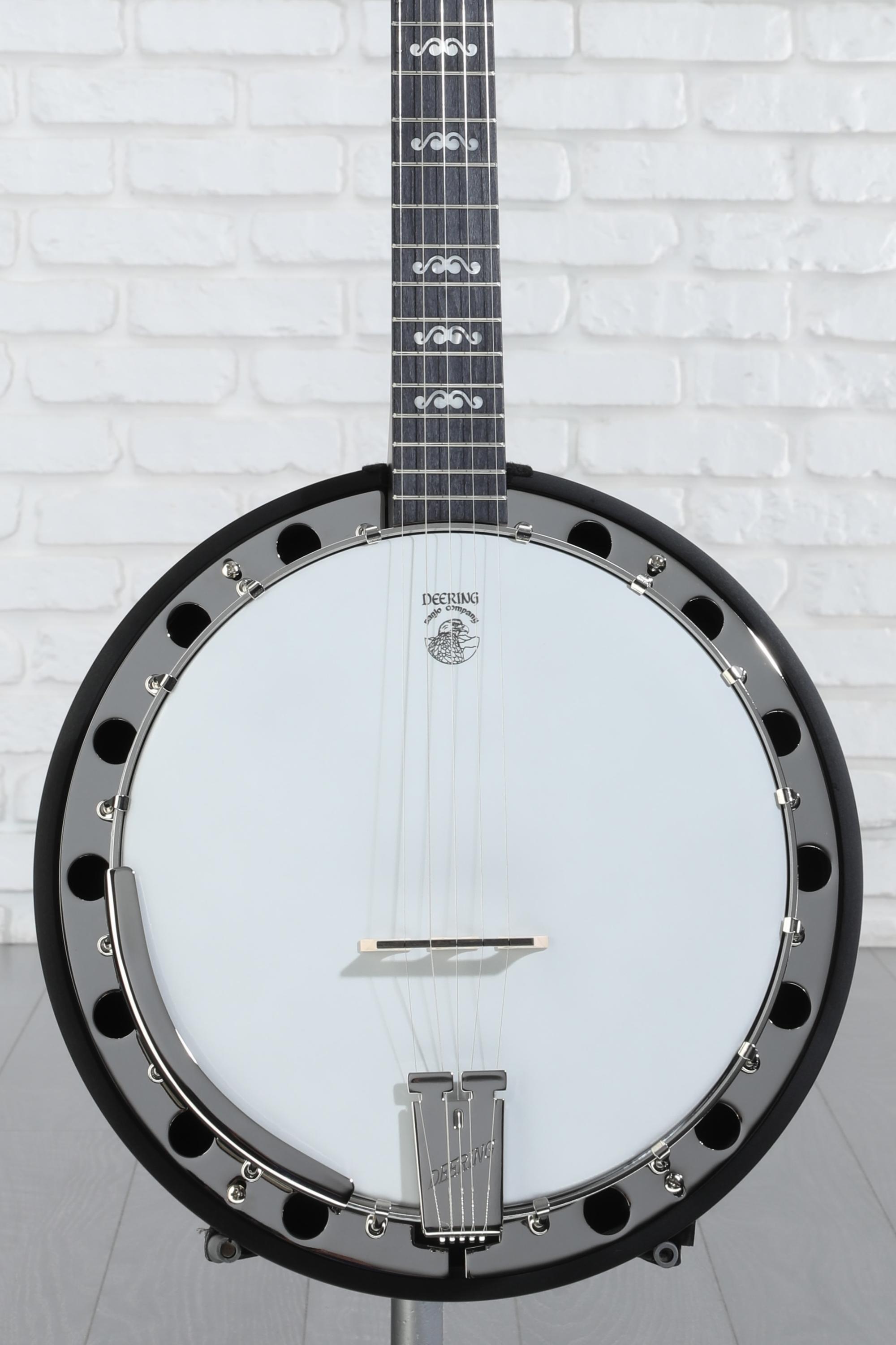 Deering Artisan Goodtime Two 5-string Banjo - Dark Red Mahogany Satin ...