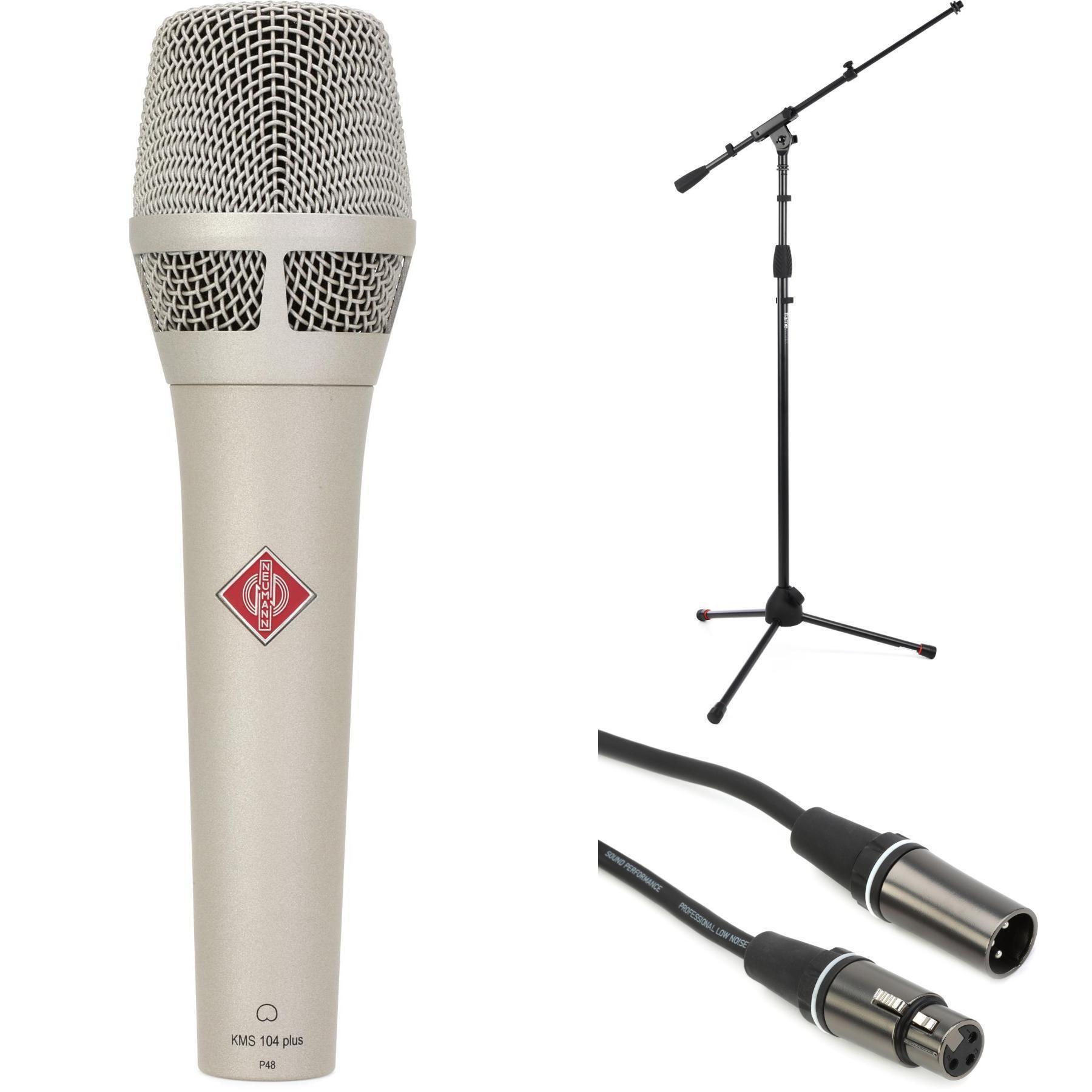 Neumann KMS 104 Plus Cardioid Condenser Handheld Vocal Microphone with ...
