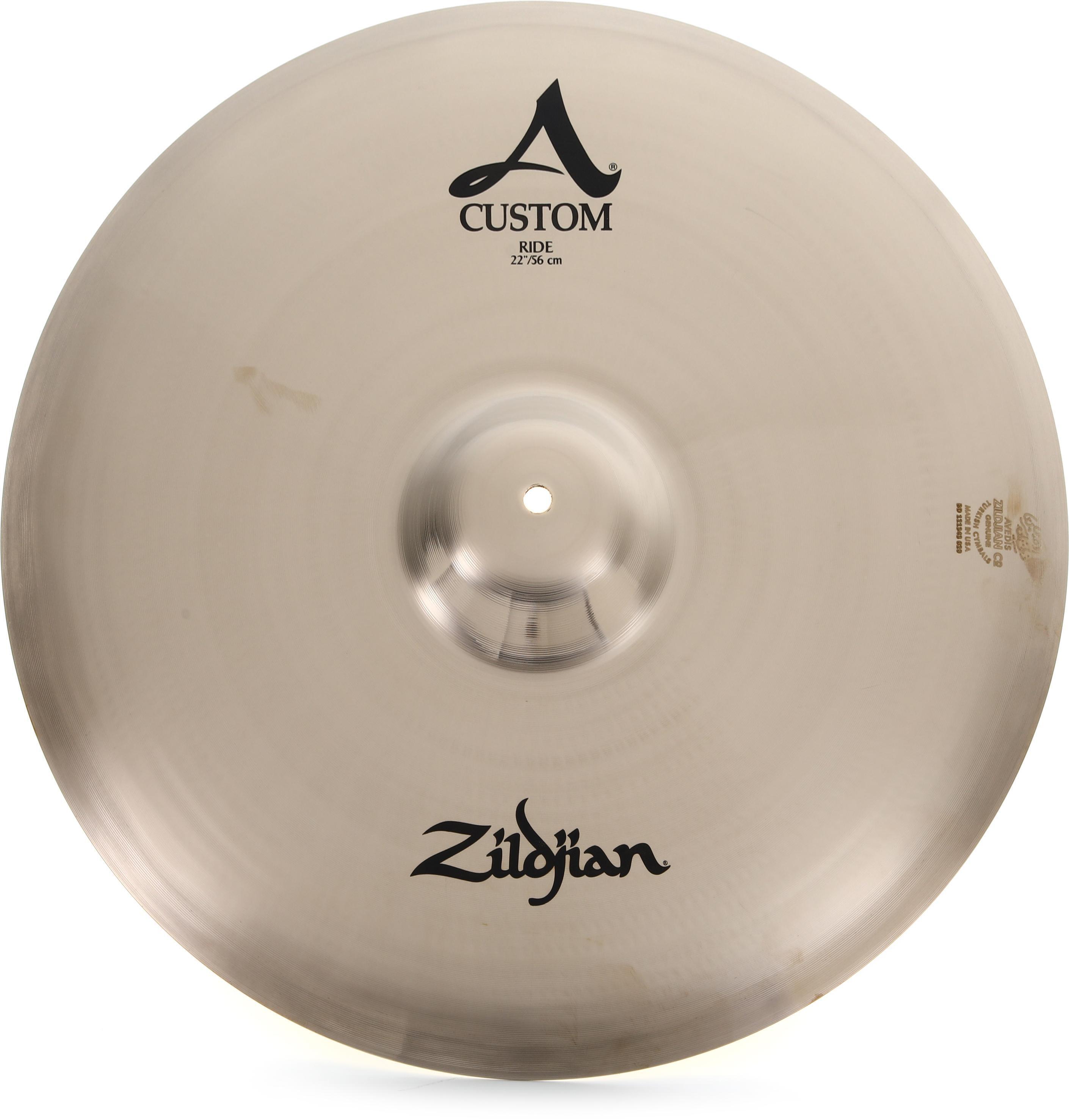 Zildjian 22-inch A Custom Ride Cymbal | Sweetwater