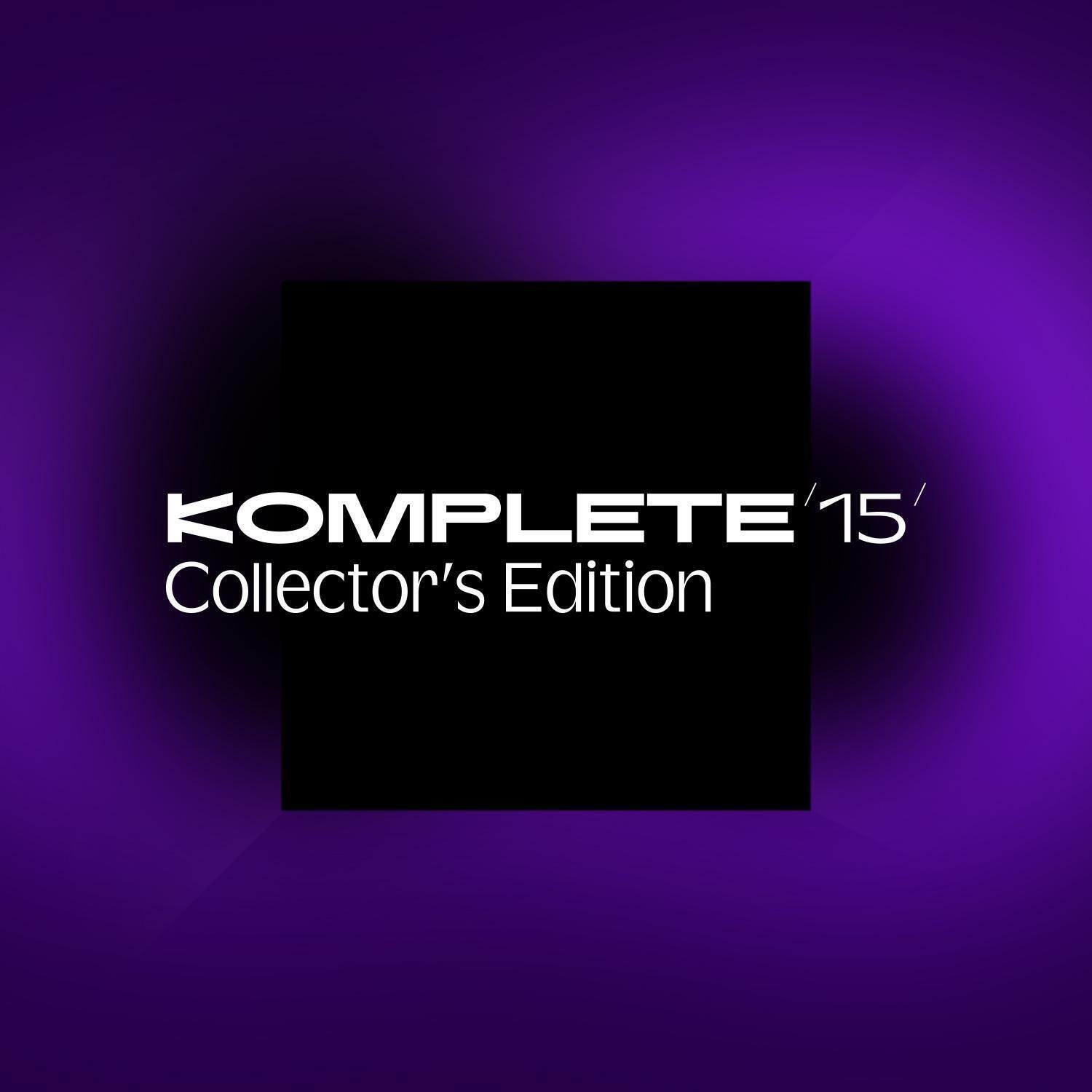 Native Instruments Komplete 15 Collector's Edition Software Production Suite - Upgrade from ...