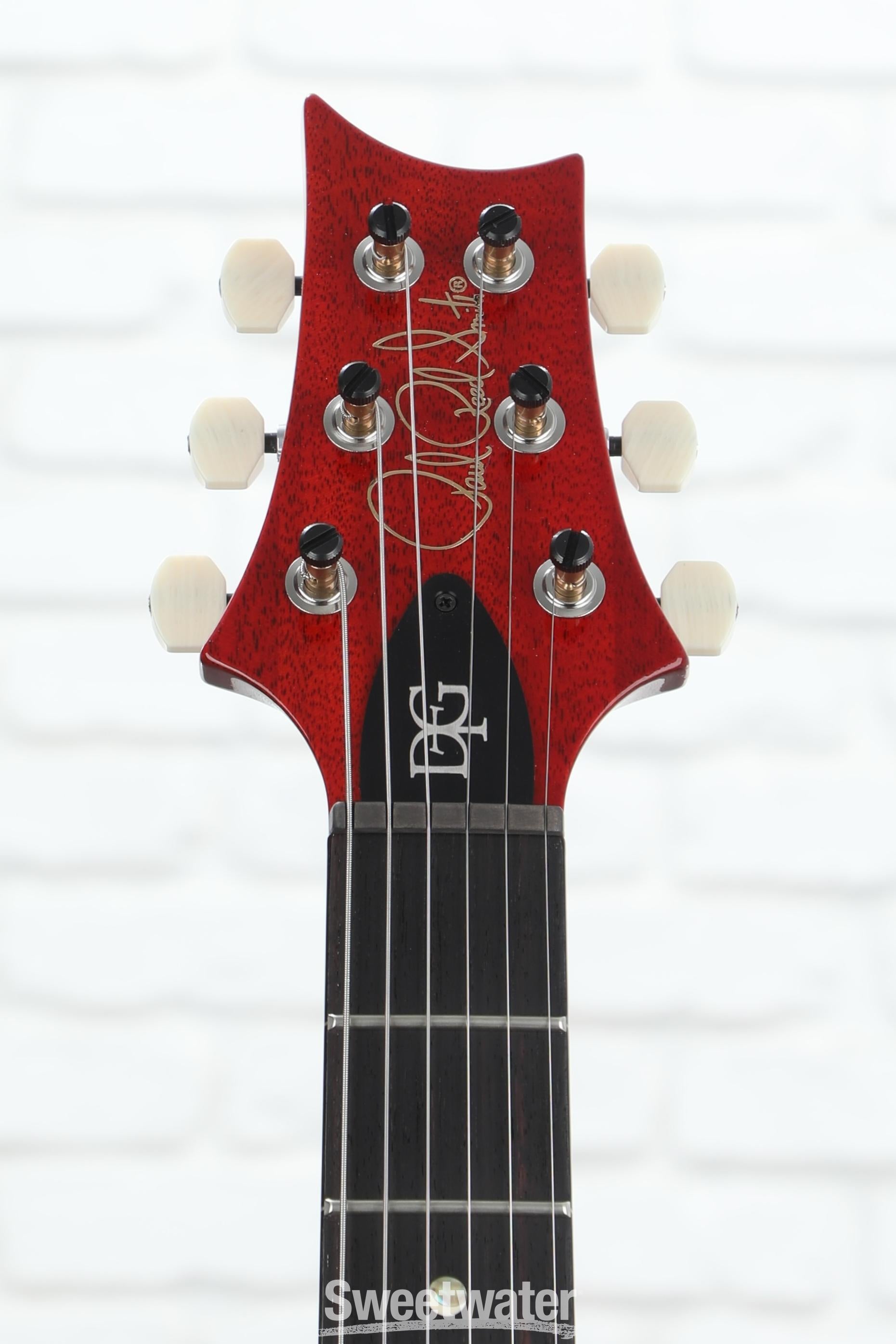 PRS DGT Electric Guitar with Moon Inlays - McCarty Sunburst | Sweetwater