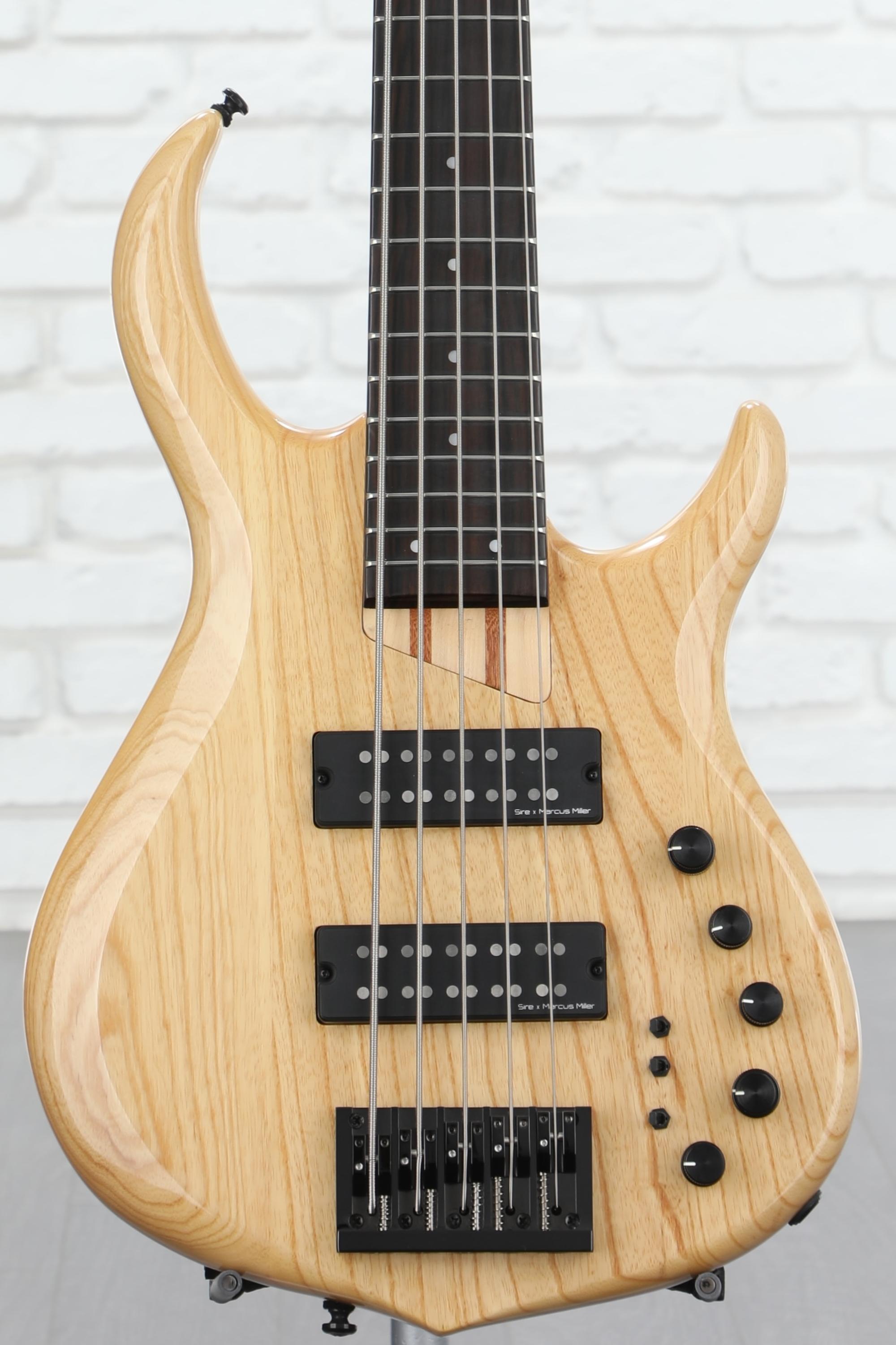Sire Marcus Miller M5 5-string Bass Guitar - Natural | Sweetwater