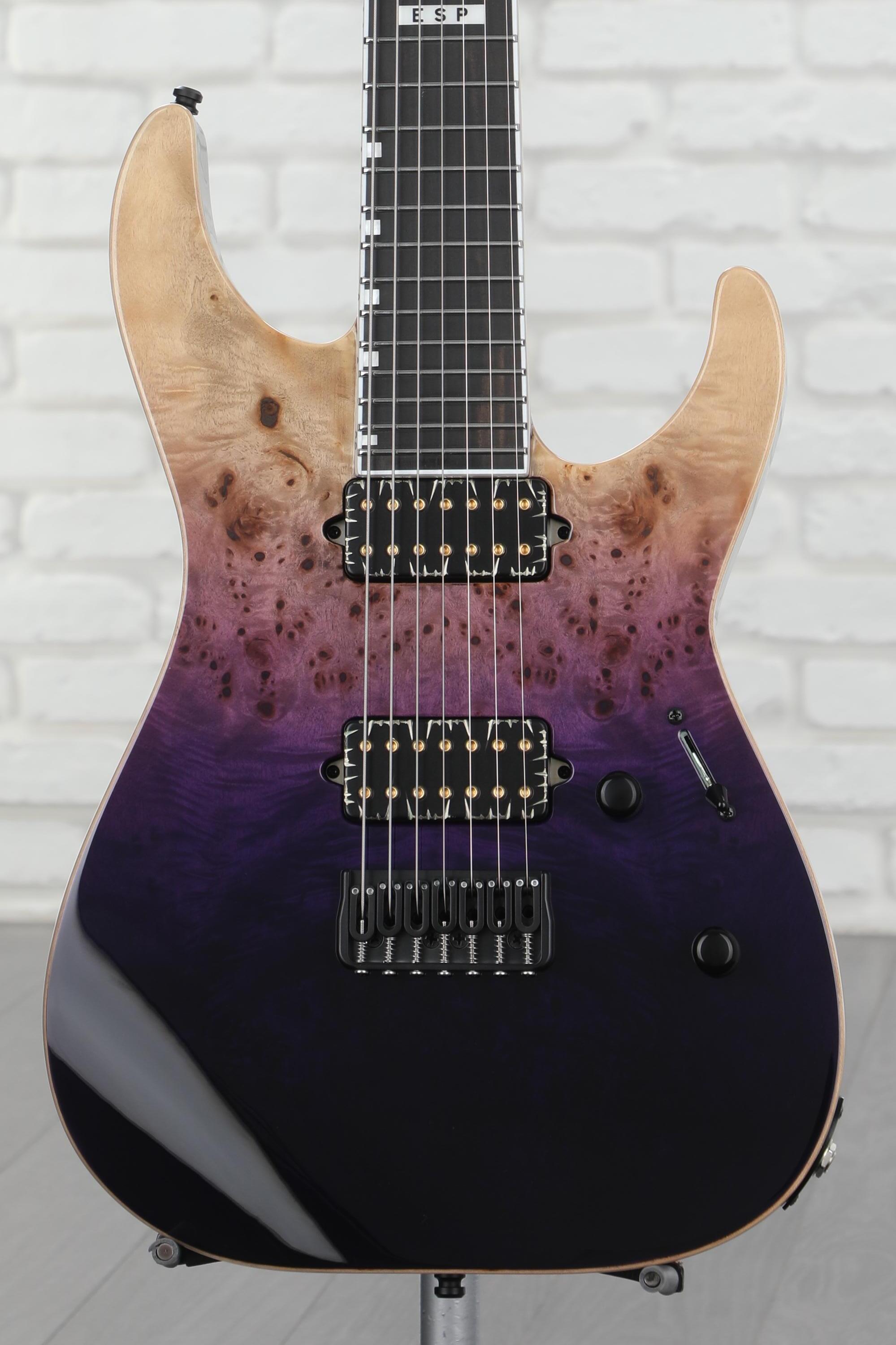 ESP E-II M-II 7 NT - Purple Natural Fade | Sweetwater