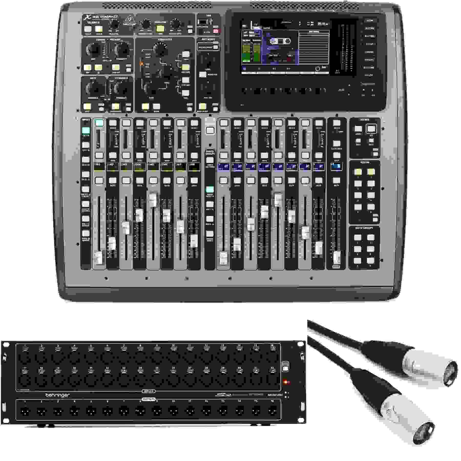Behringer X32 Compact Mixer with S32 Stage Box | Sweetwater