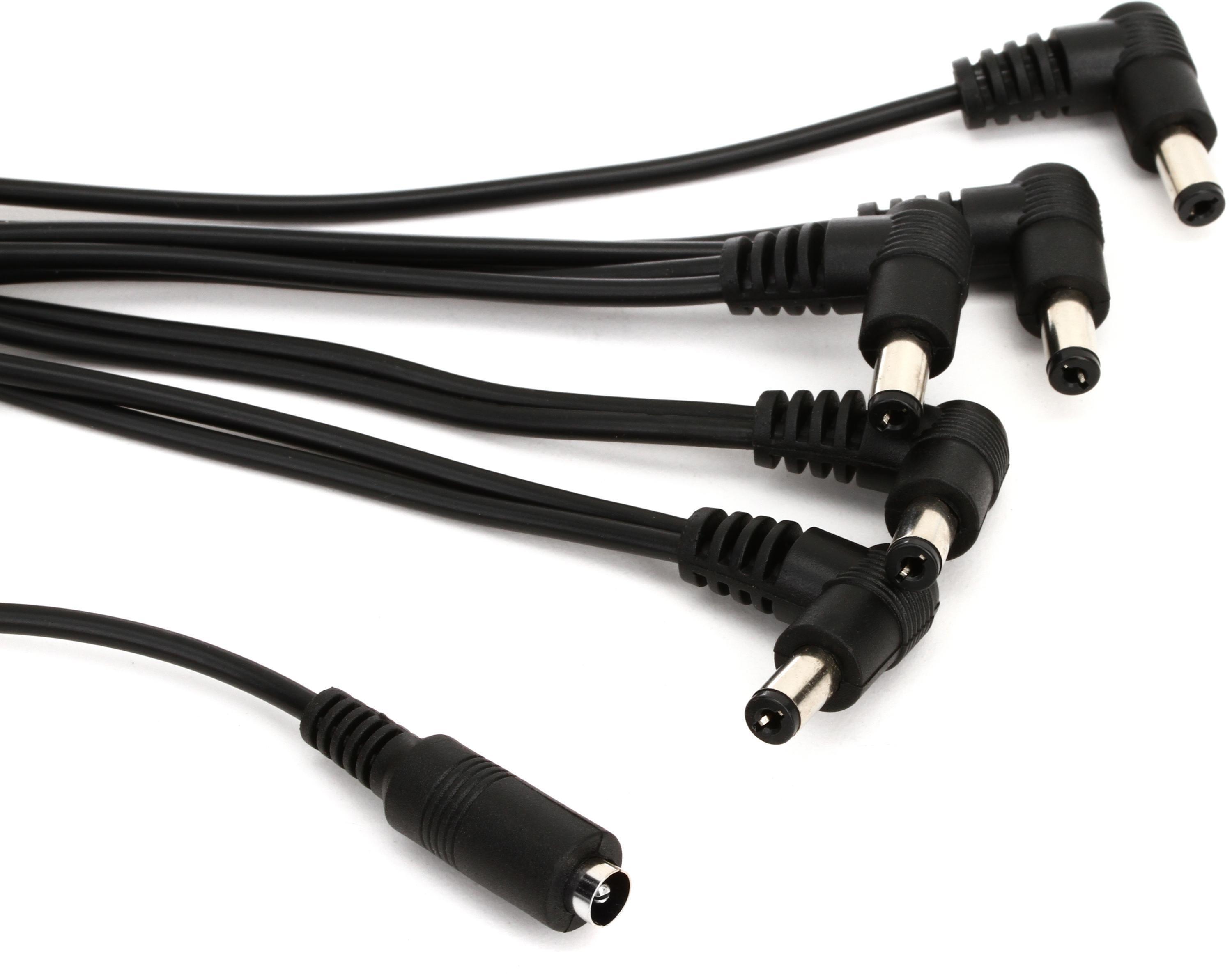 Gator Female Daisy Chain Power Cable With 5 Outputs - 5 foot | Sweetwater