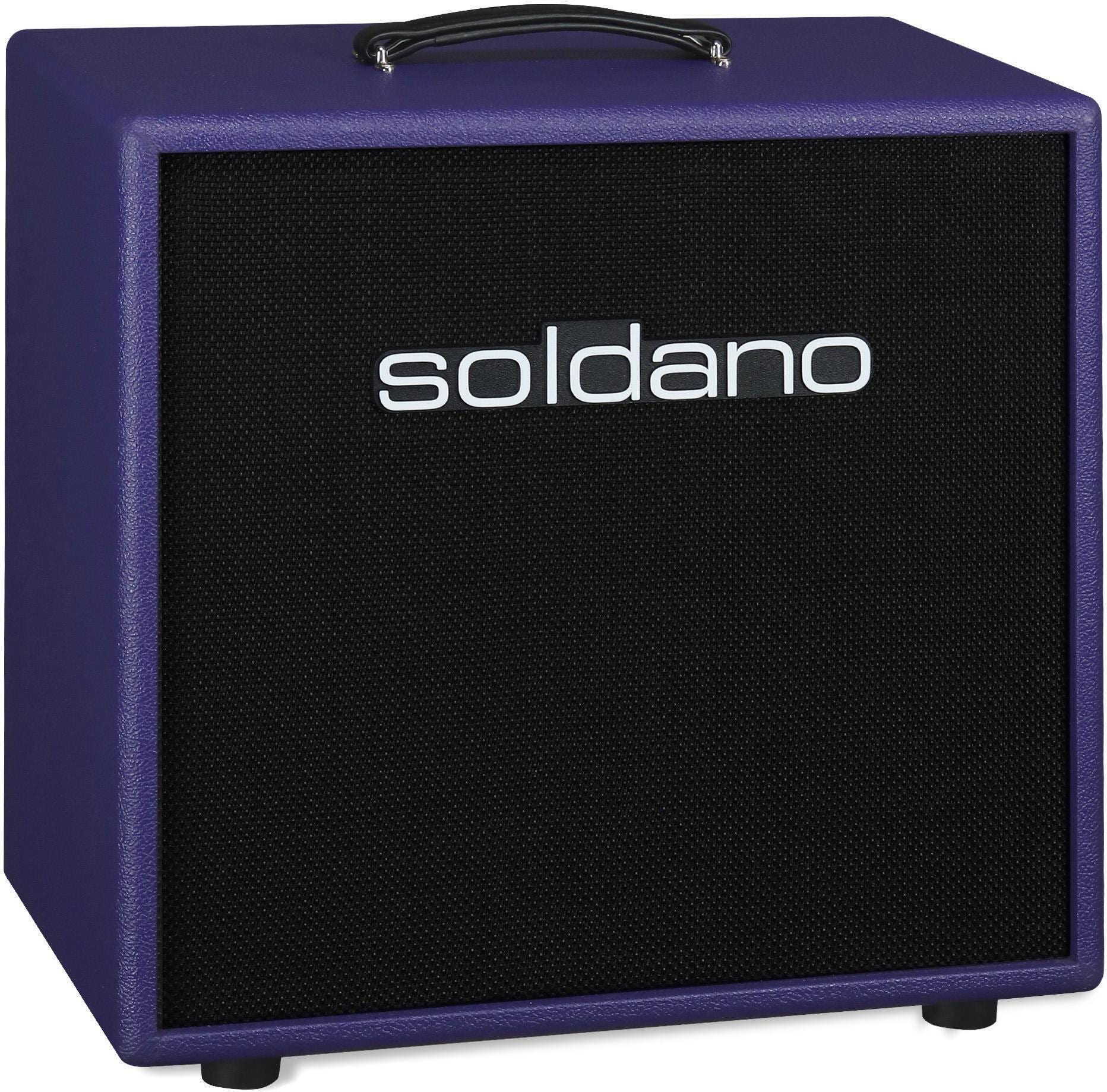 Soldano 112 1 x 12-inch Open-back Extension Cabinet - Purple | Sweetwater